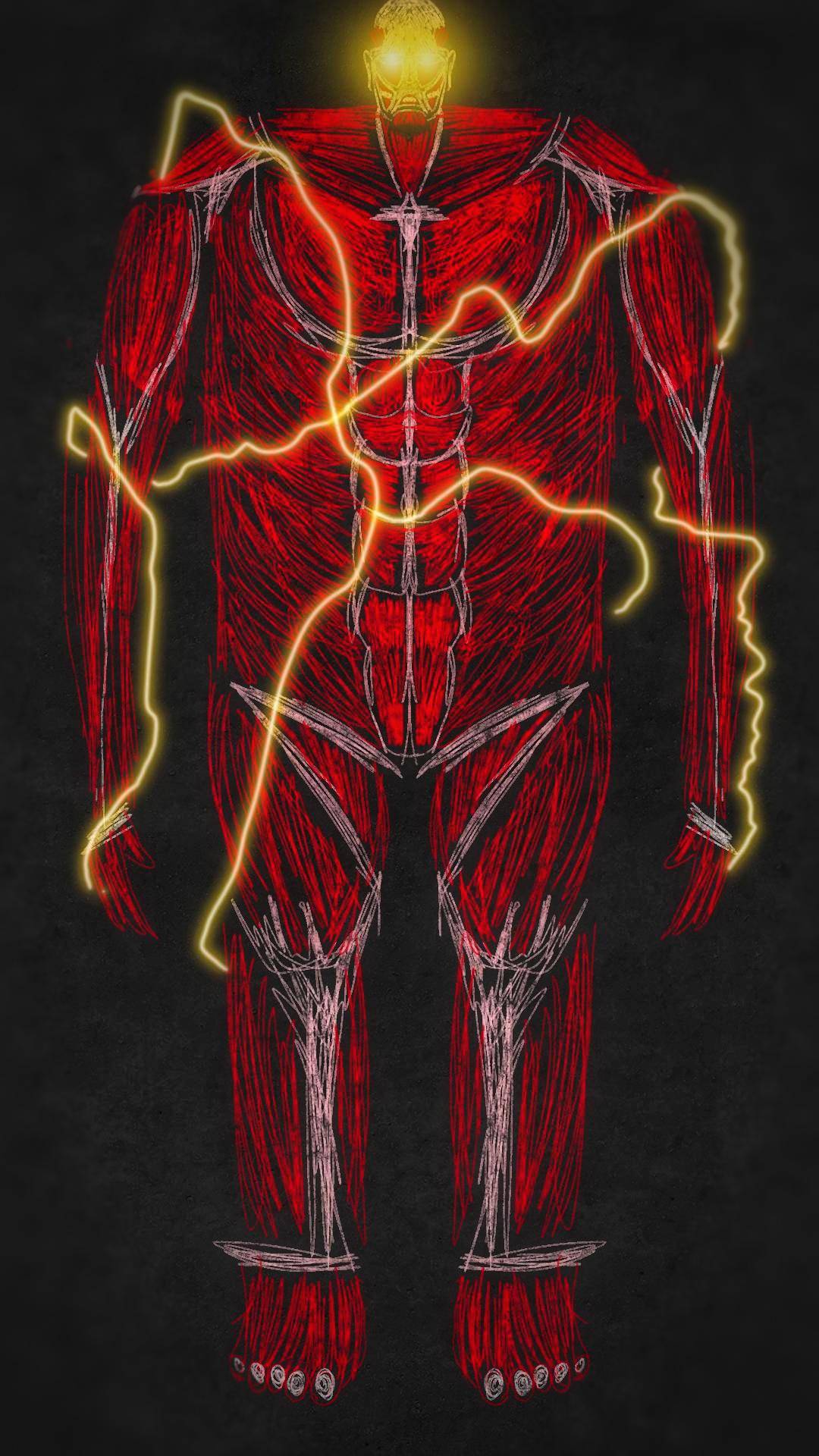 I am the same person that drew the Beast Titan. Today, i drew the Colossal Titan. | Scrolller