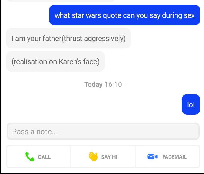 I Am Your Father Scrolller