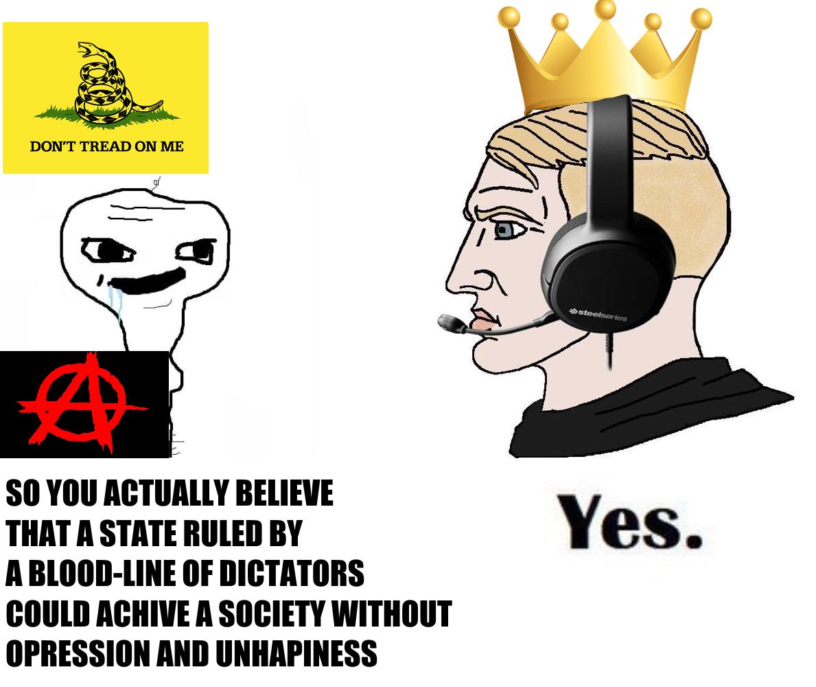 I believe in monarchy | Scrolller