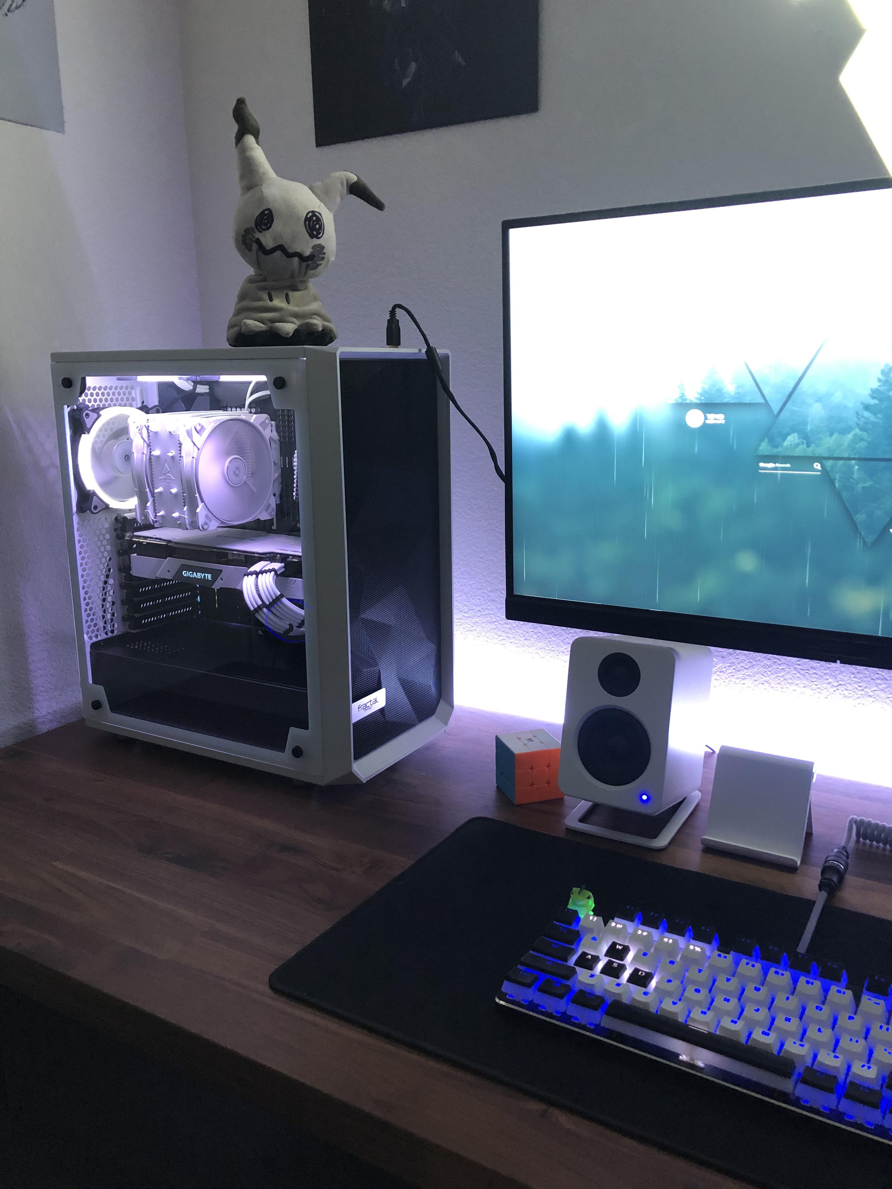 I built my first PC! Goodbye prebuilt. Hello ARCTIC RAYNE! I nearly cried when it successfully ...