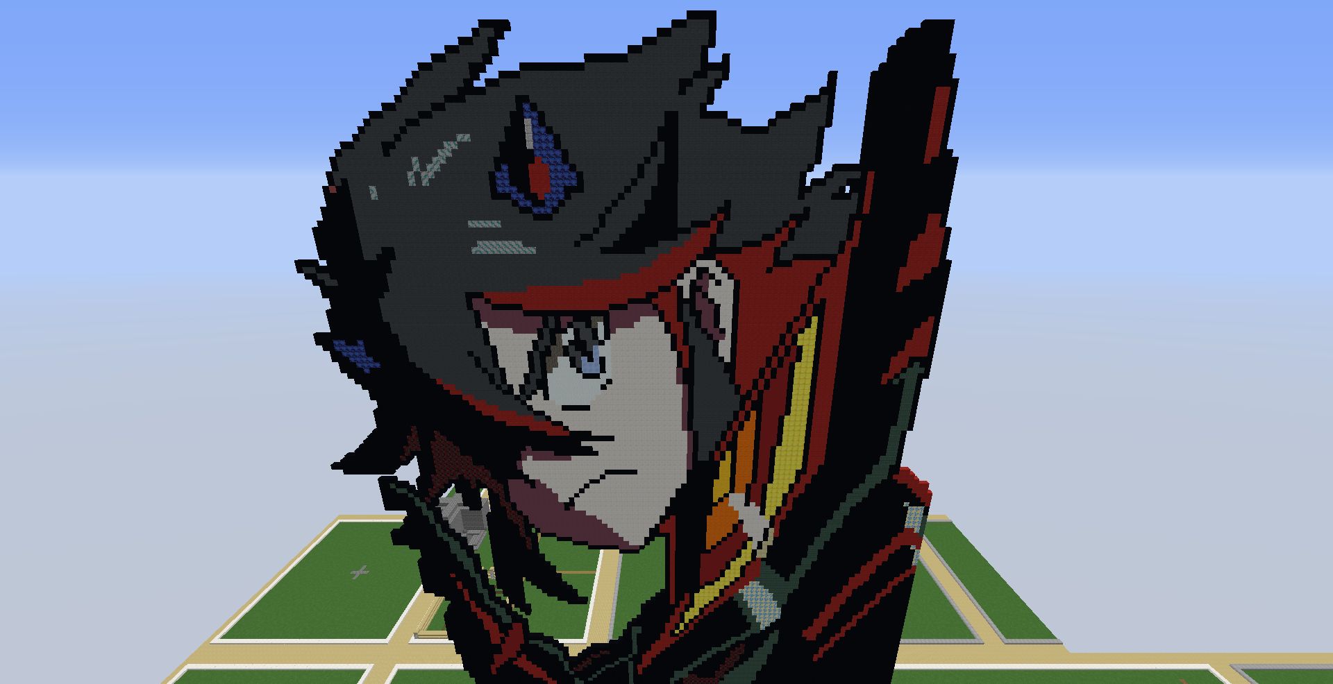 I built Ryuko in Minecraft! | Scrolller