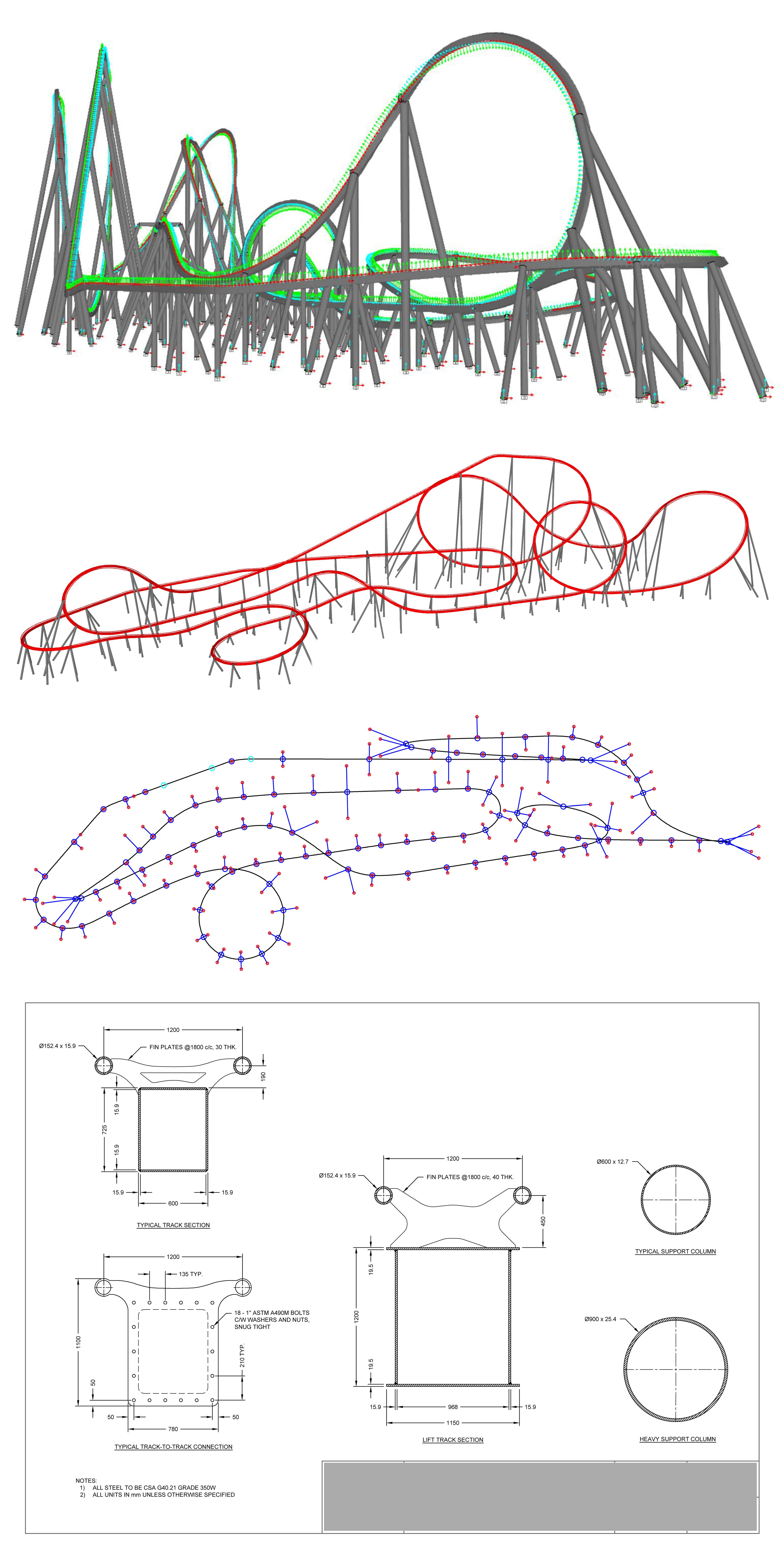 I built this structural model for a university design project and ...