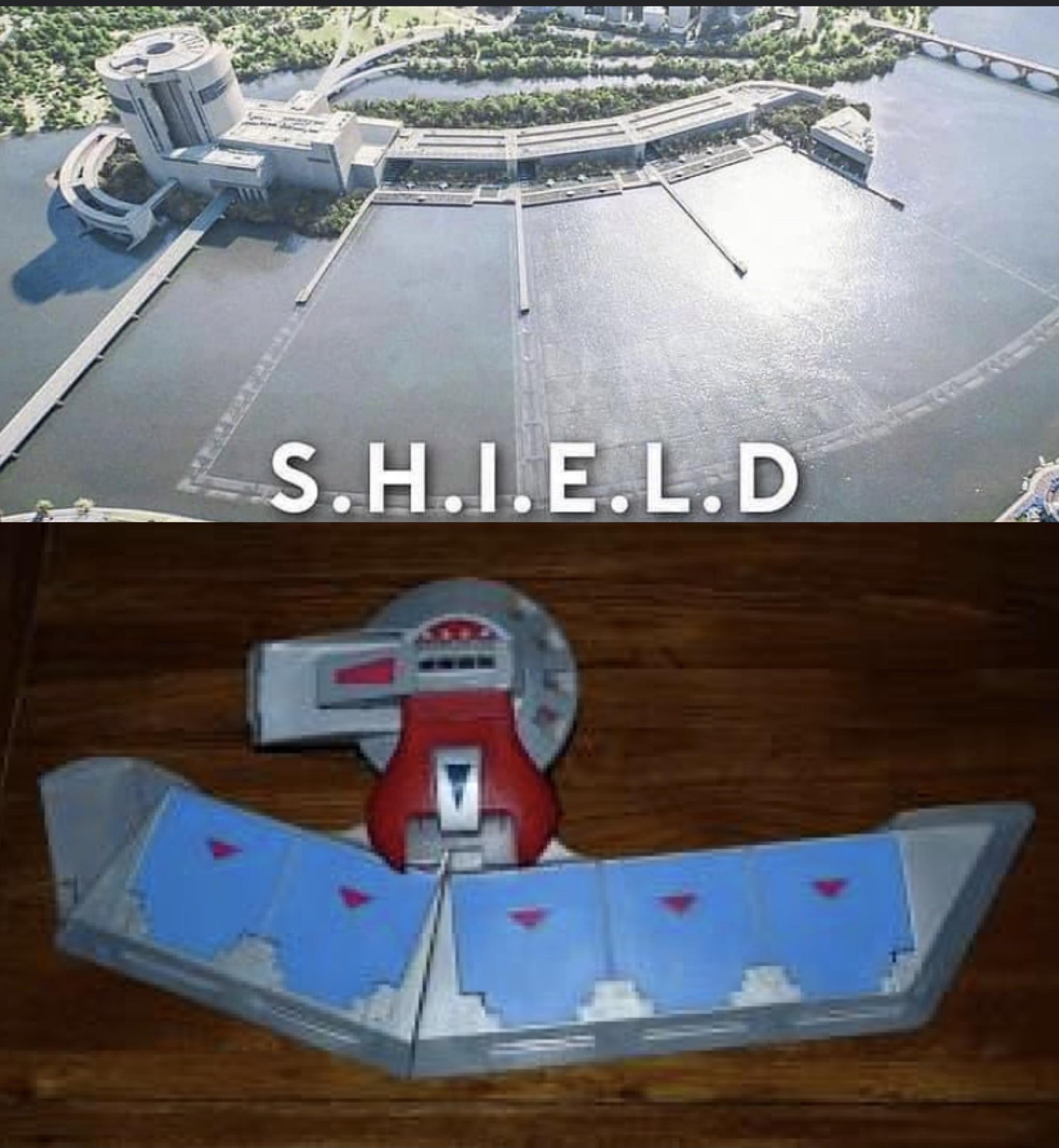 I can't be the only one to see Shield and make the connection | Scrolller