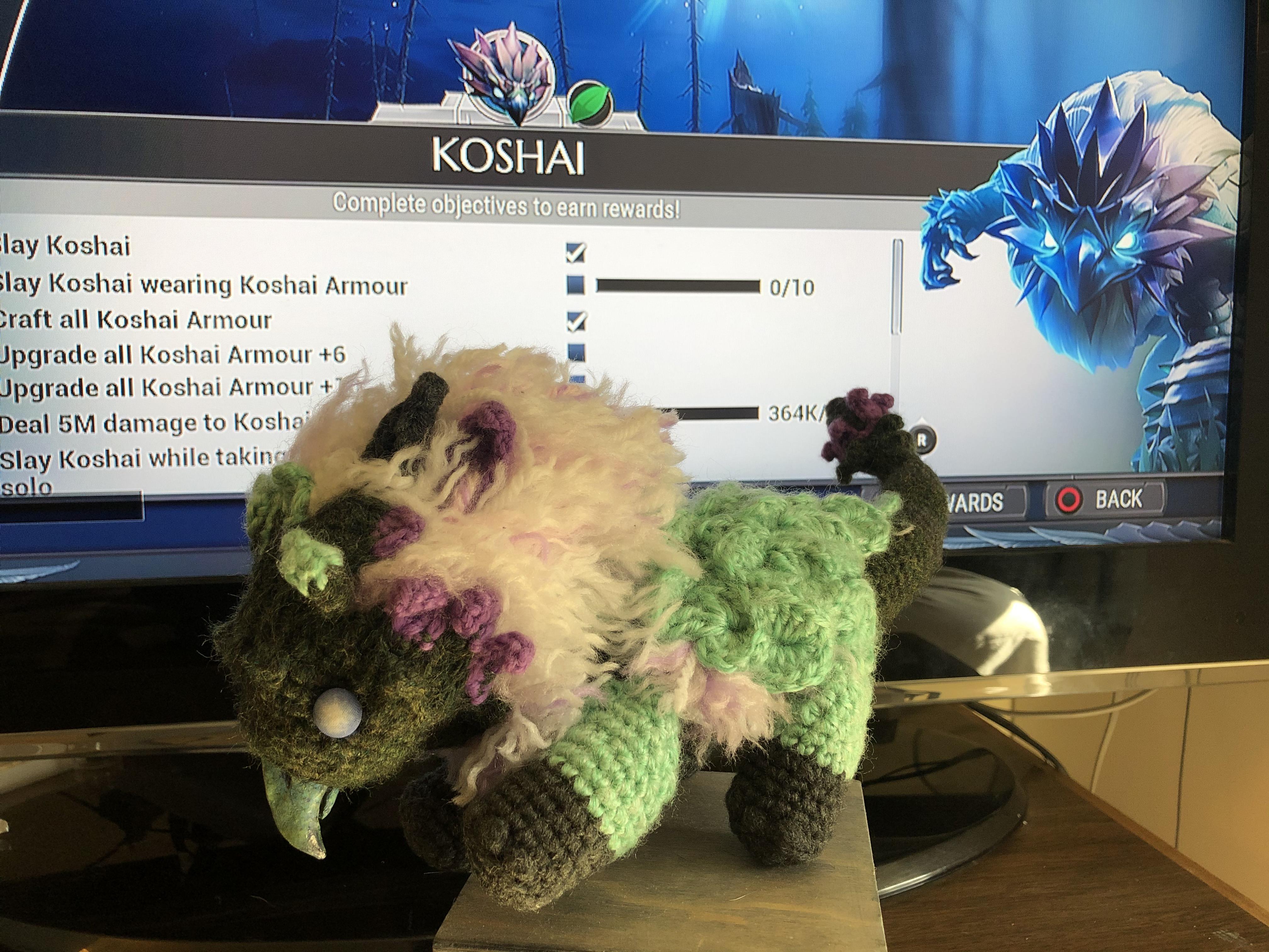 I crocheted my favorite Behemoth! | Scrolller