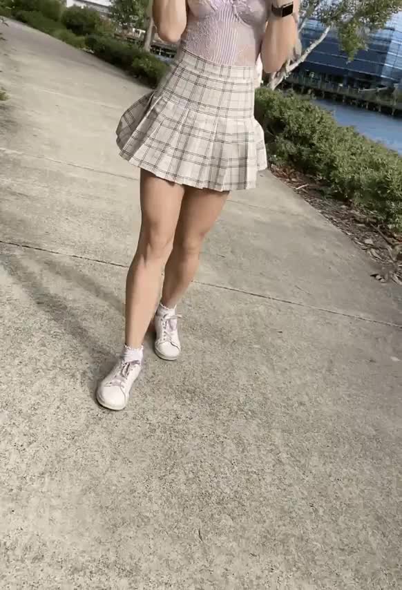 Teasing daddy on our weekend adventures 🌲 | Scrolller