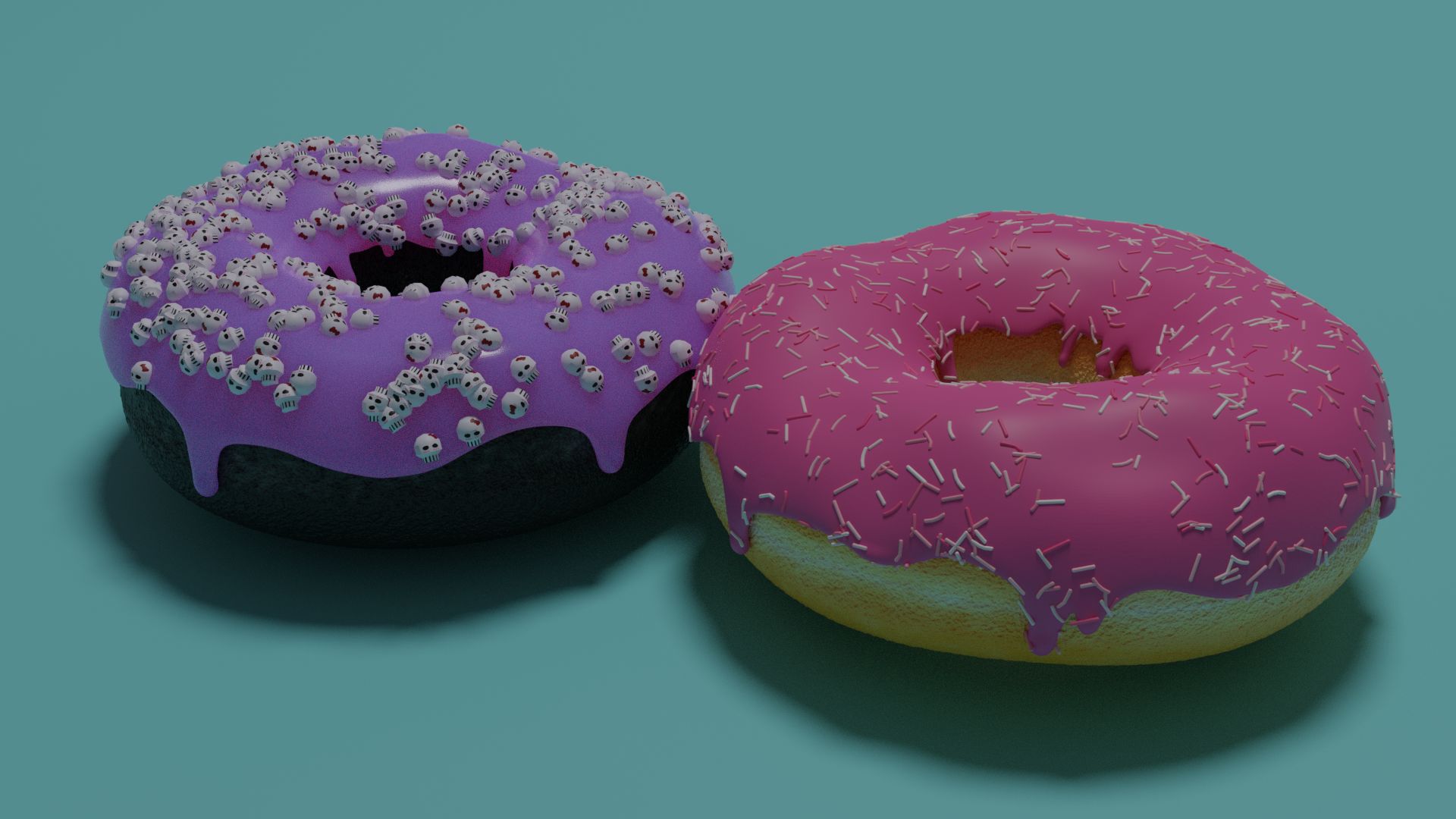I decided to give my doughnut a goth gf | Scrolller