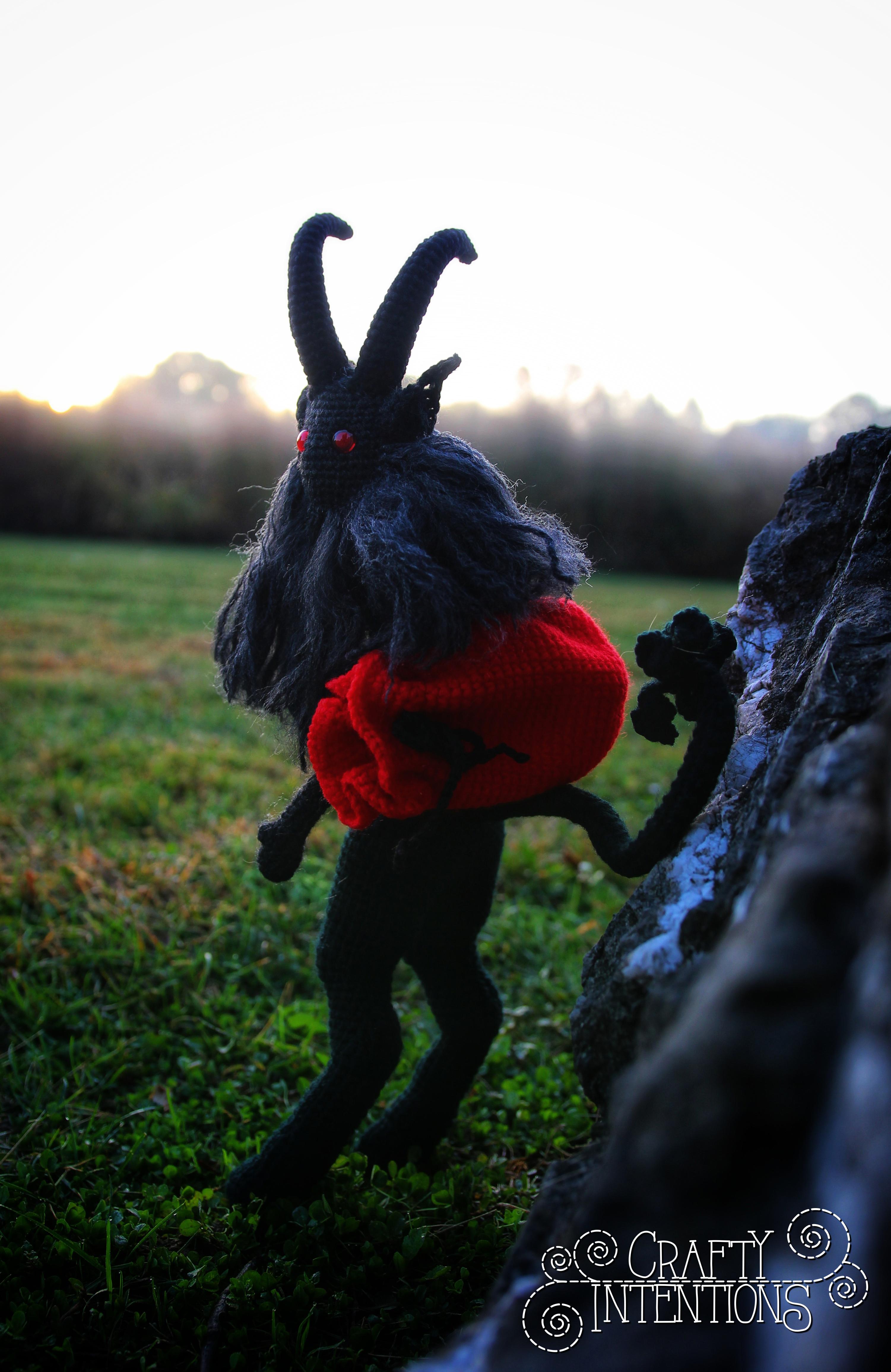 I designed a Krampus crochet pattern | Scrolller