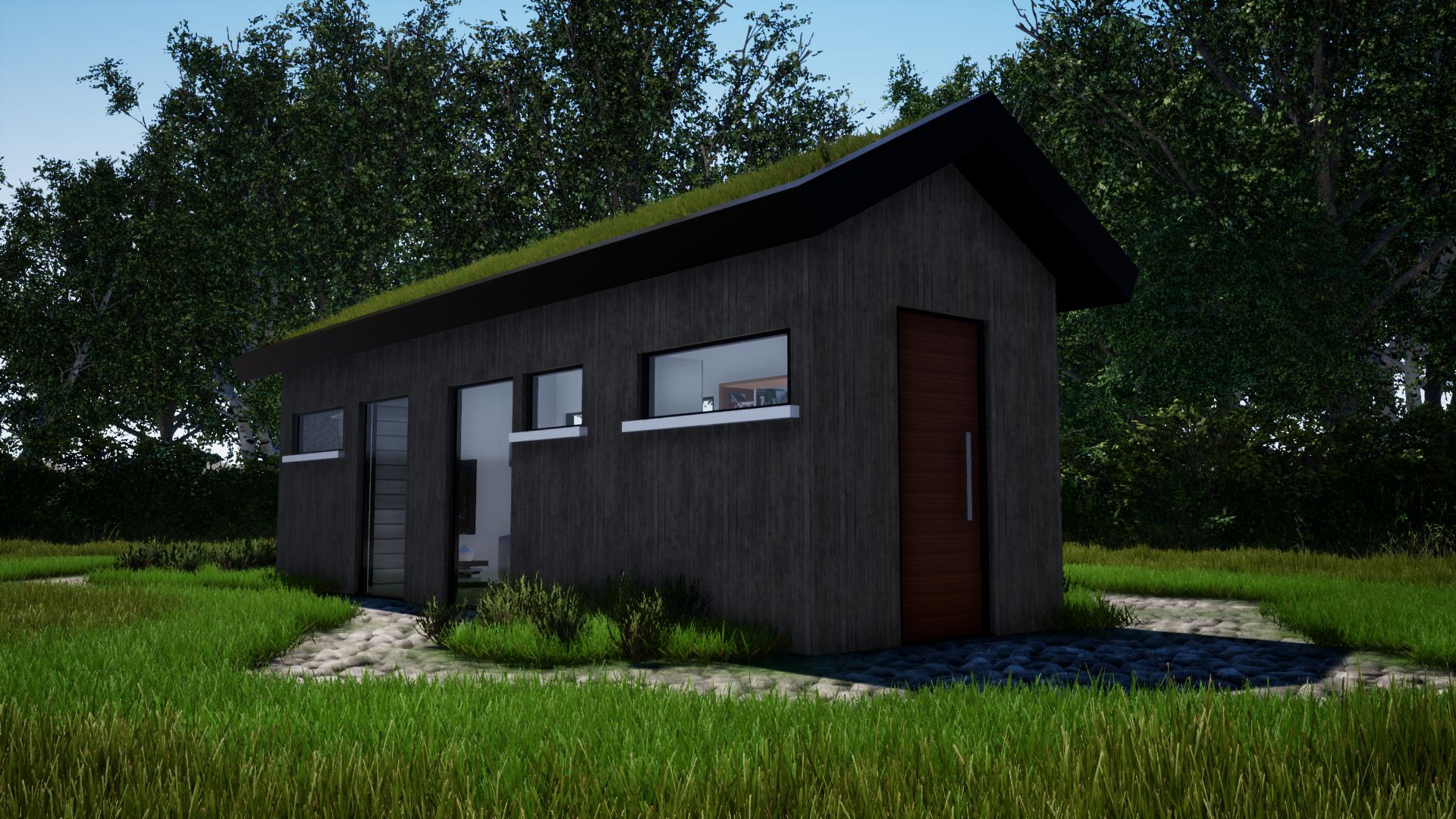 I designed this tiny house for a school project. My first tiny house ...
