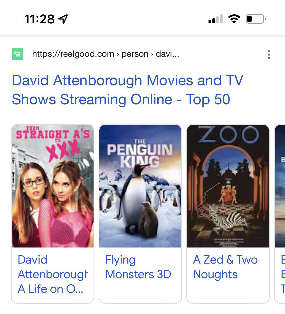 i don’t remember that left most David Attenborough documentary | Scrolller