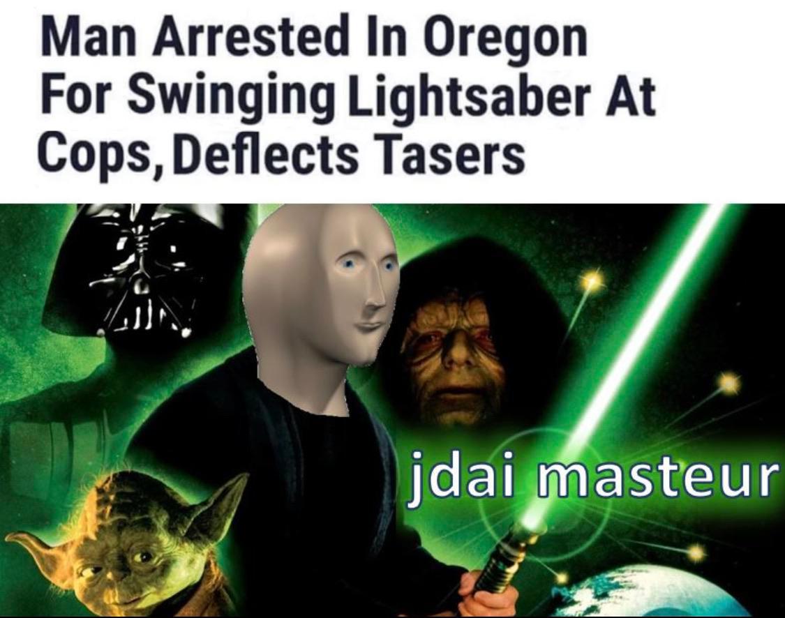 I don’t use the force, I use force! | Scrolller