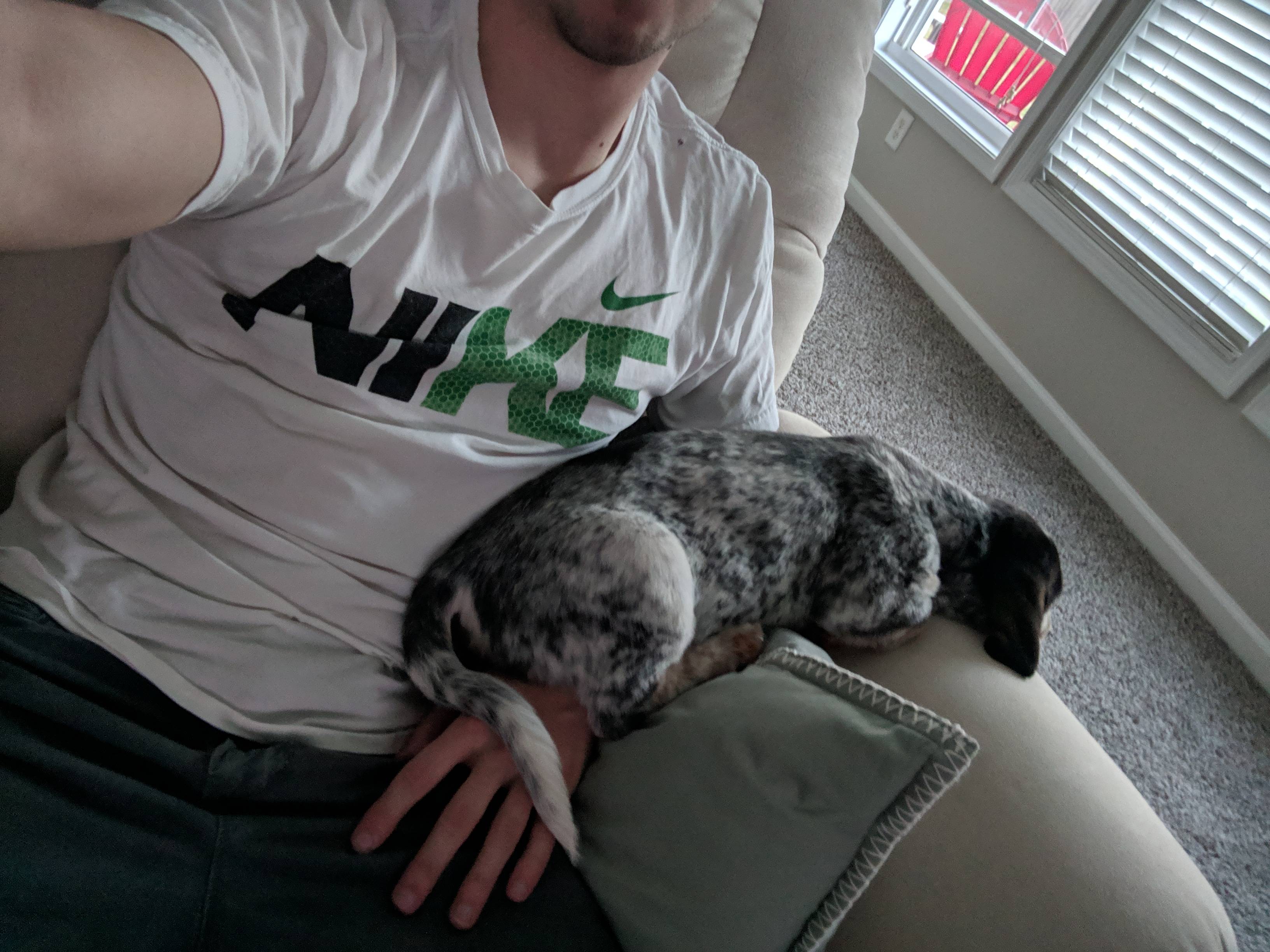 I don't think I'm allowed to move my arm | Scrolller