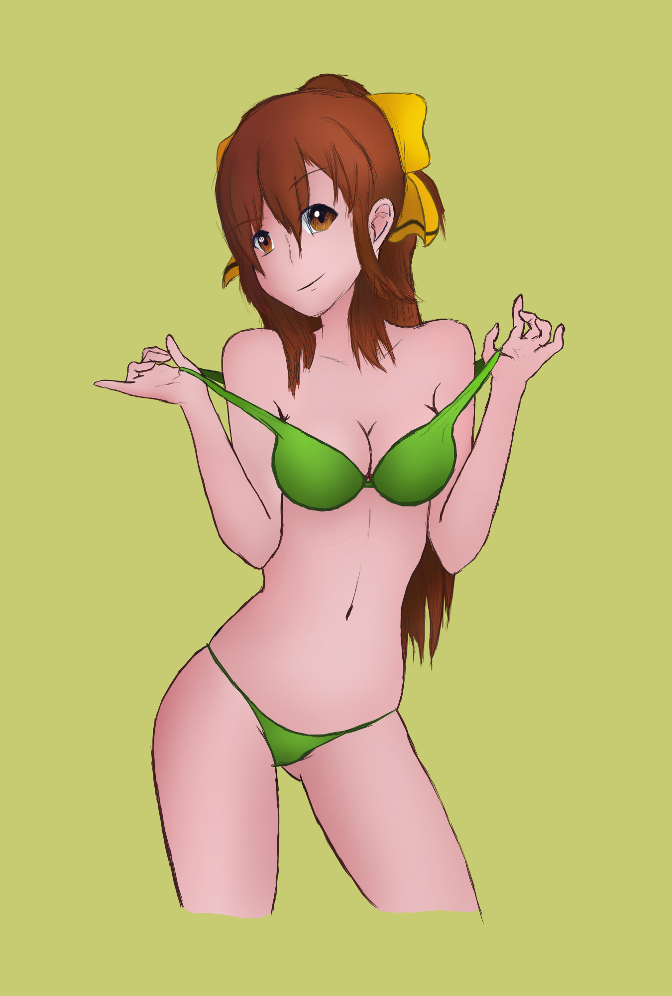 I doodled Delthea in a bikini | Scrolller