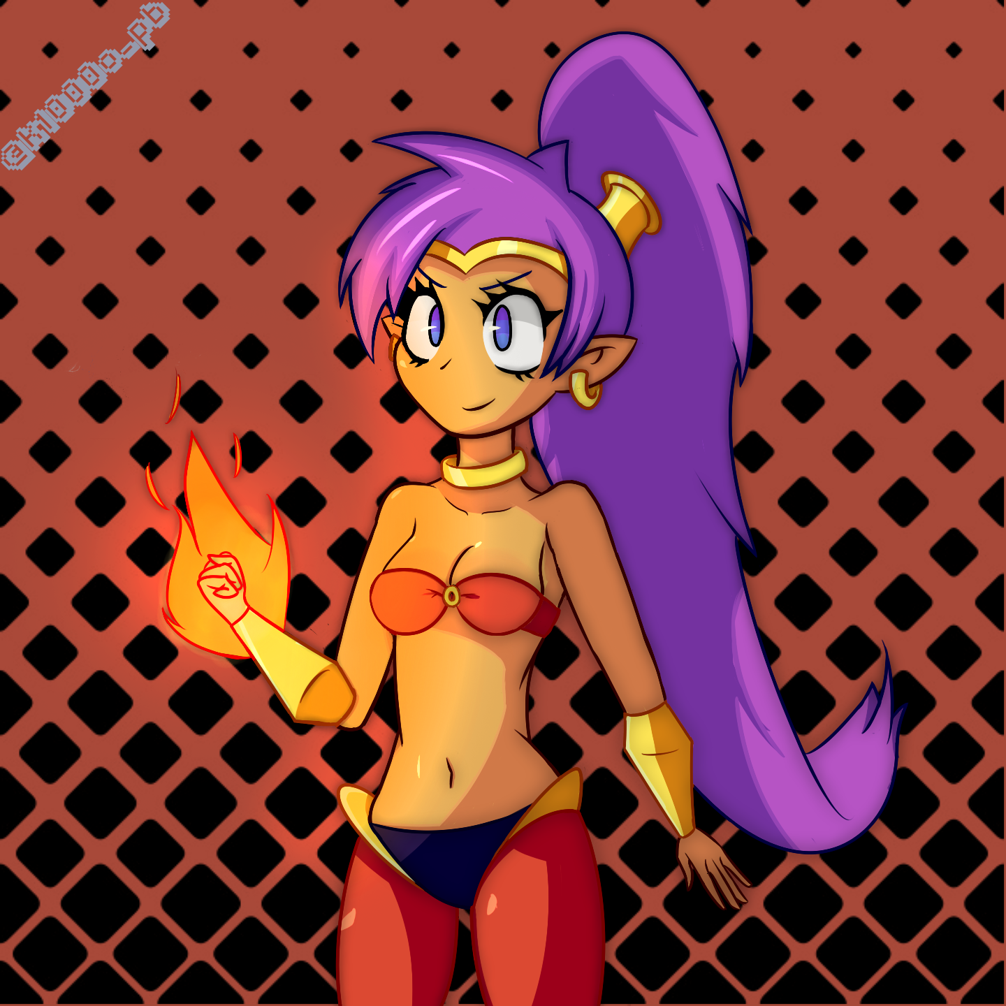 I draw shantae UwU | Scrolller