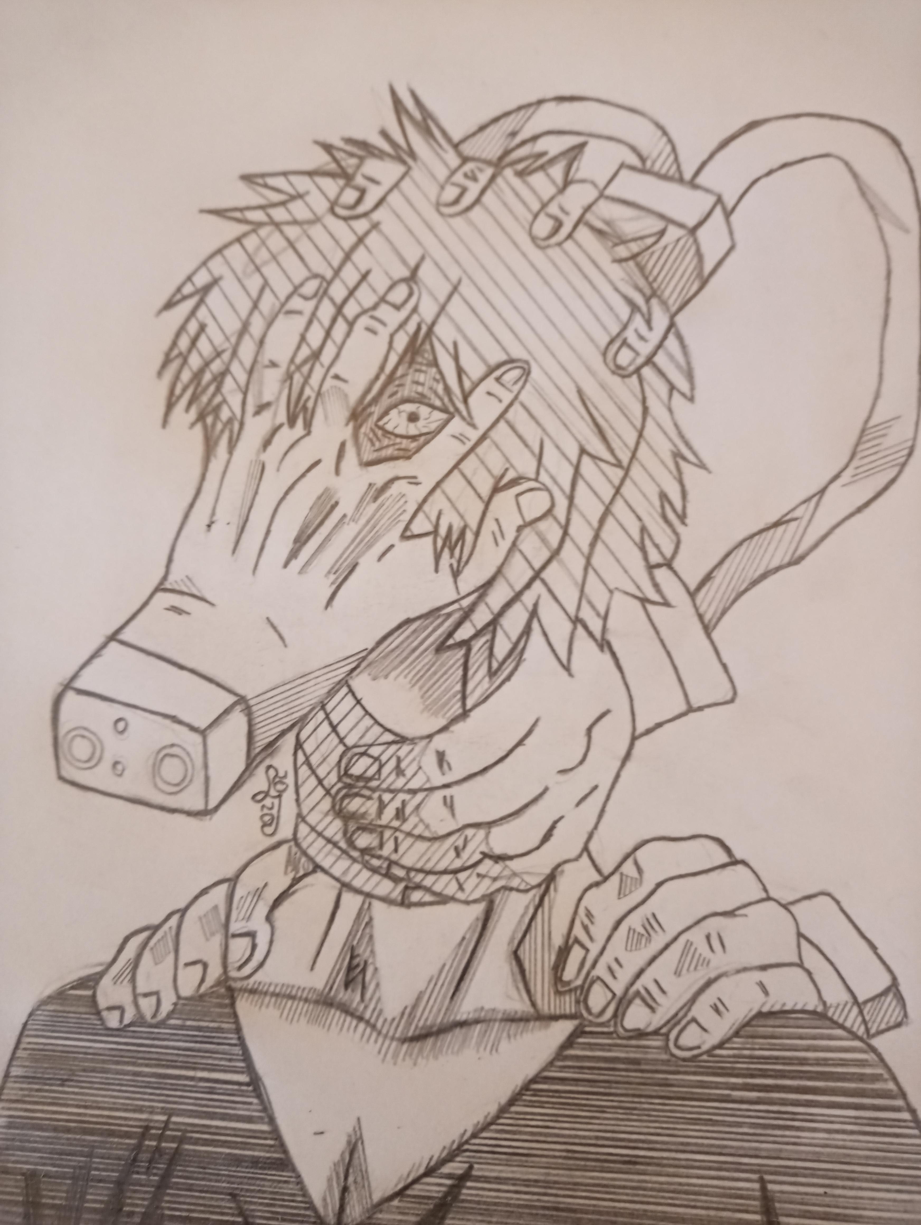 I drawed Tomura Shigaraki. Hope you like it.😊 | Scrolller