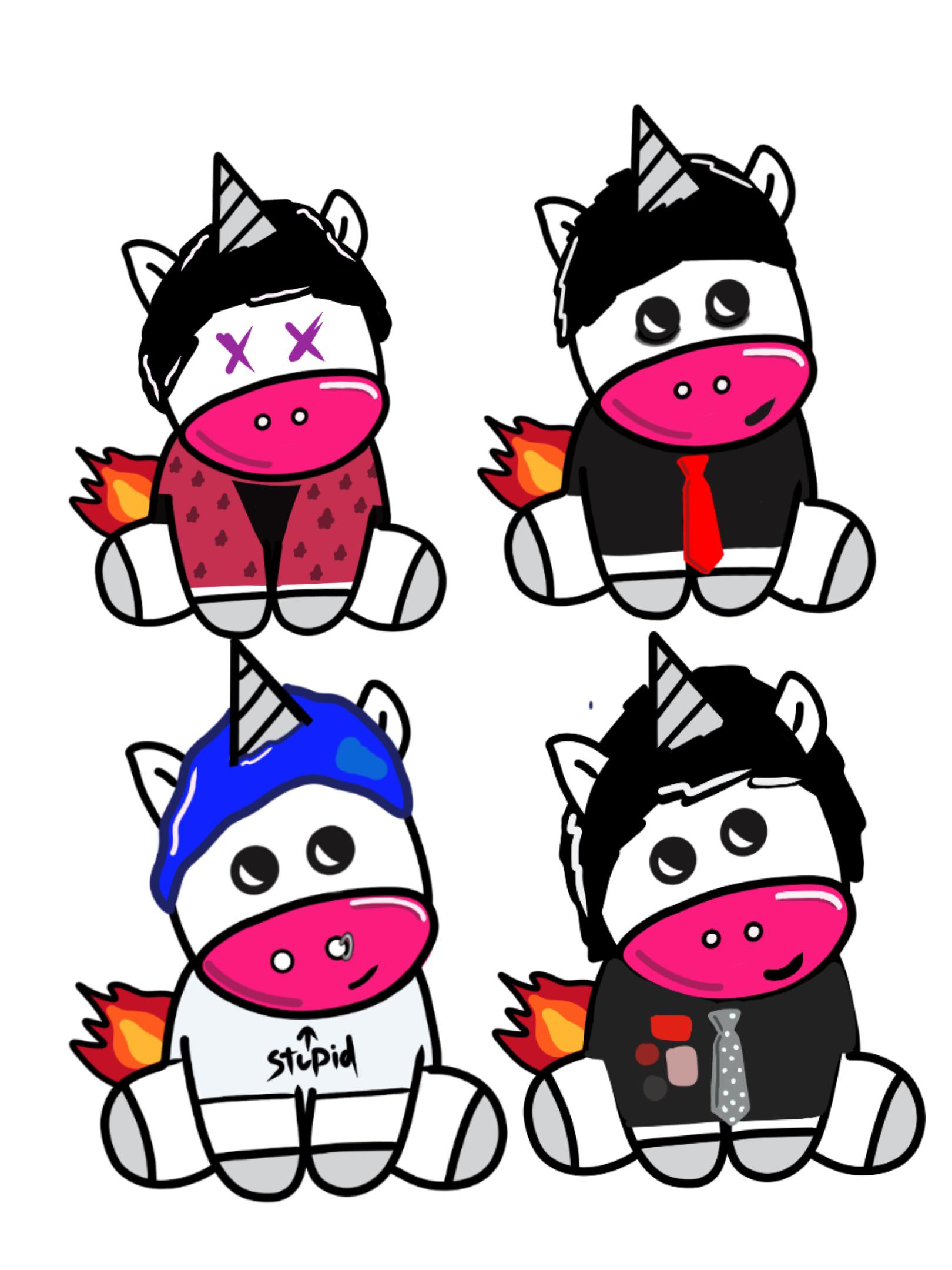 I Drew Billie As A Unicorn from 4 Different Eras | Scrolller