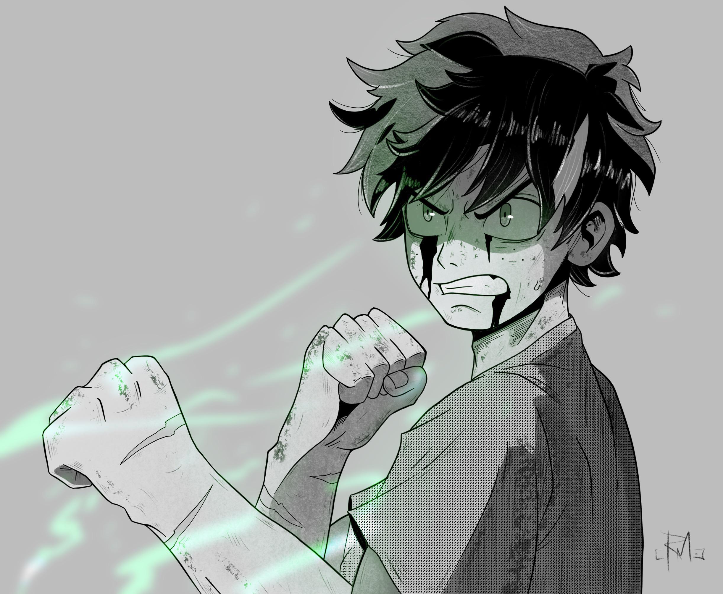 I drew Deku! | Scrolller