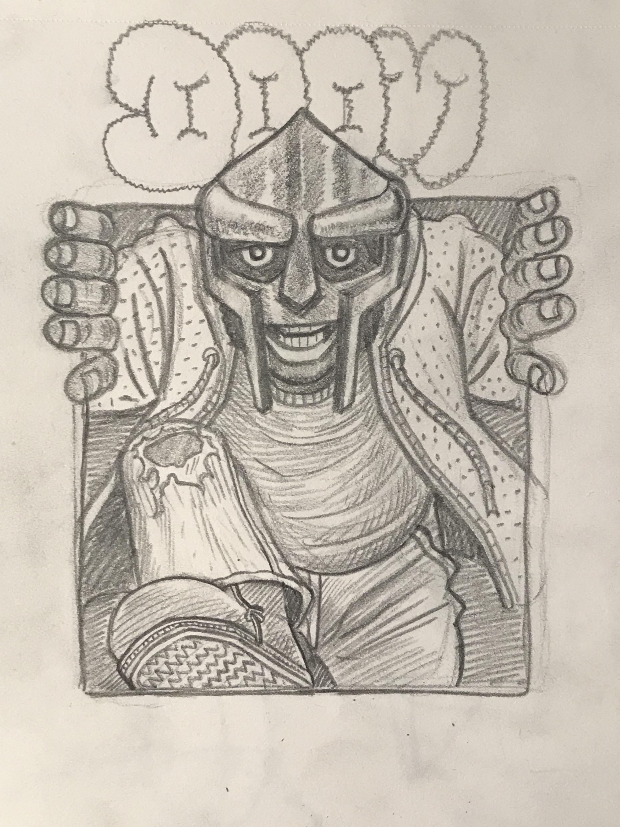 I Drew DOOM Stepping Out The Frame | Scrolller