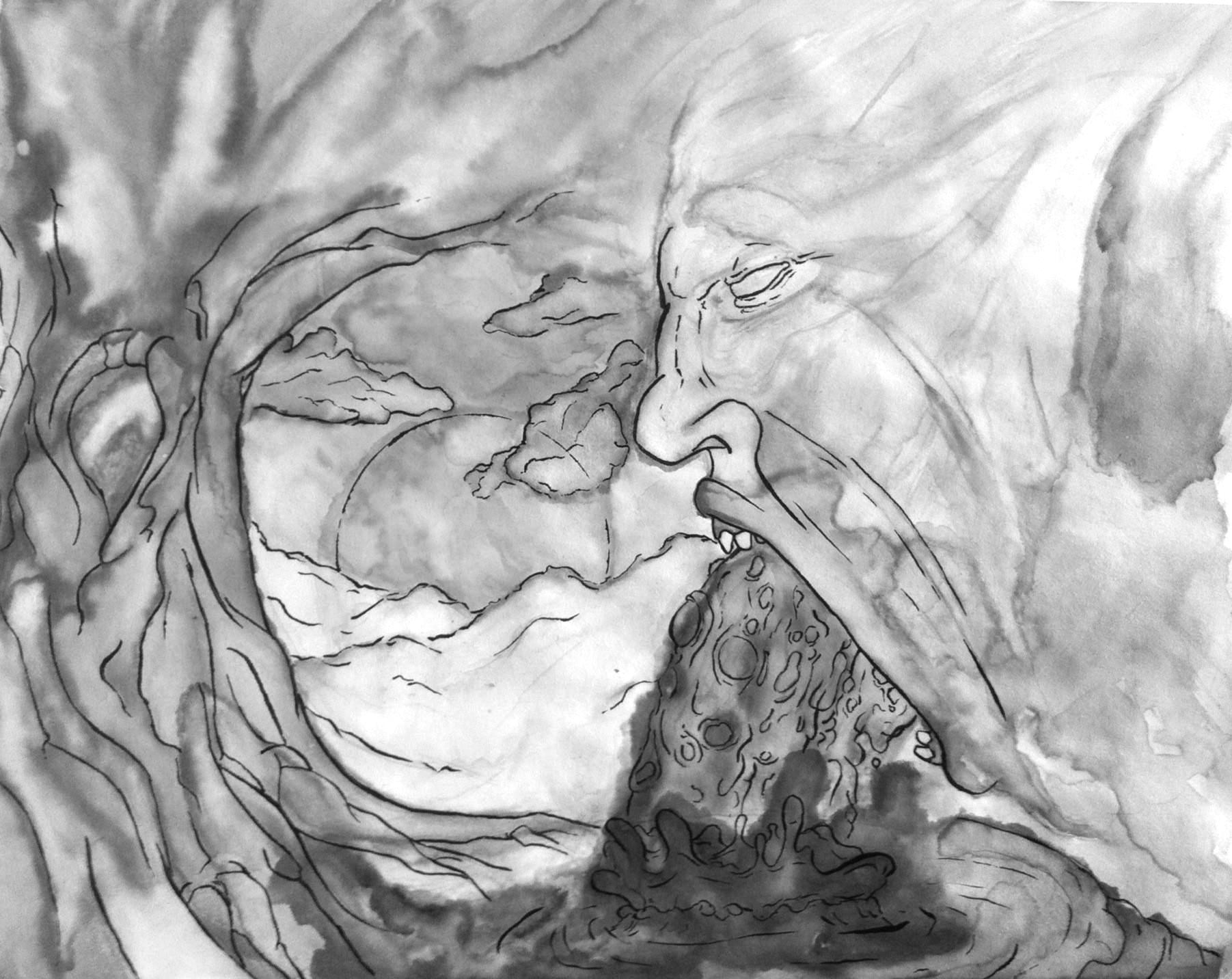 I drew, gf painted | Scrolller