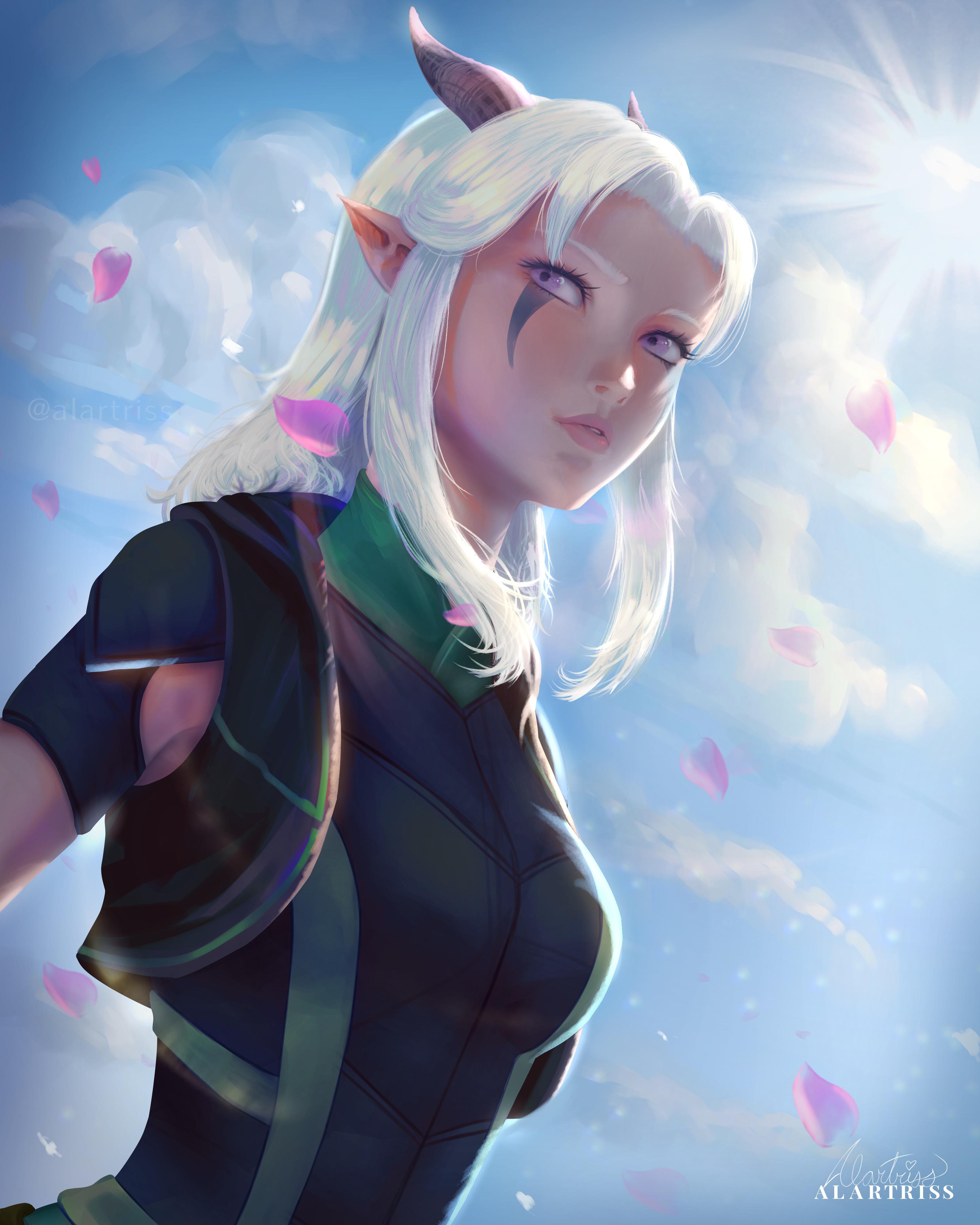 I Drew Rayla Scrolller
