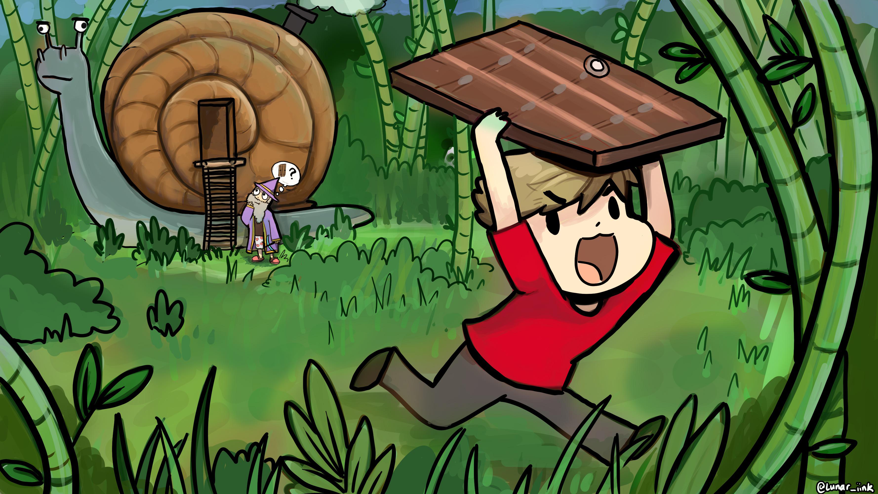 I drew the door bandit | Scrolller