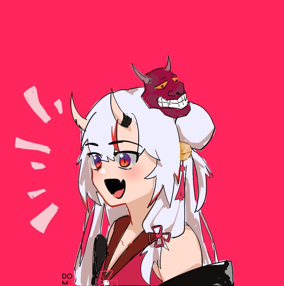 I drew the Giggle Oni | Scrolller