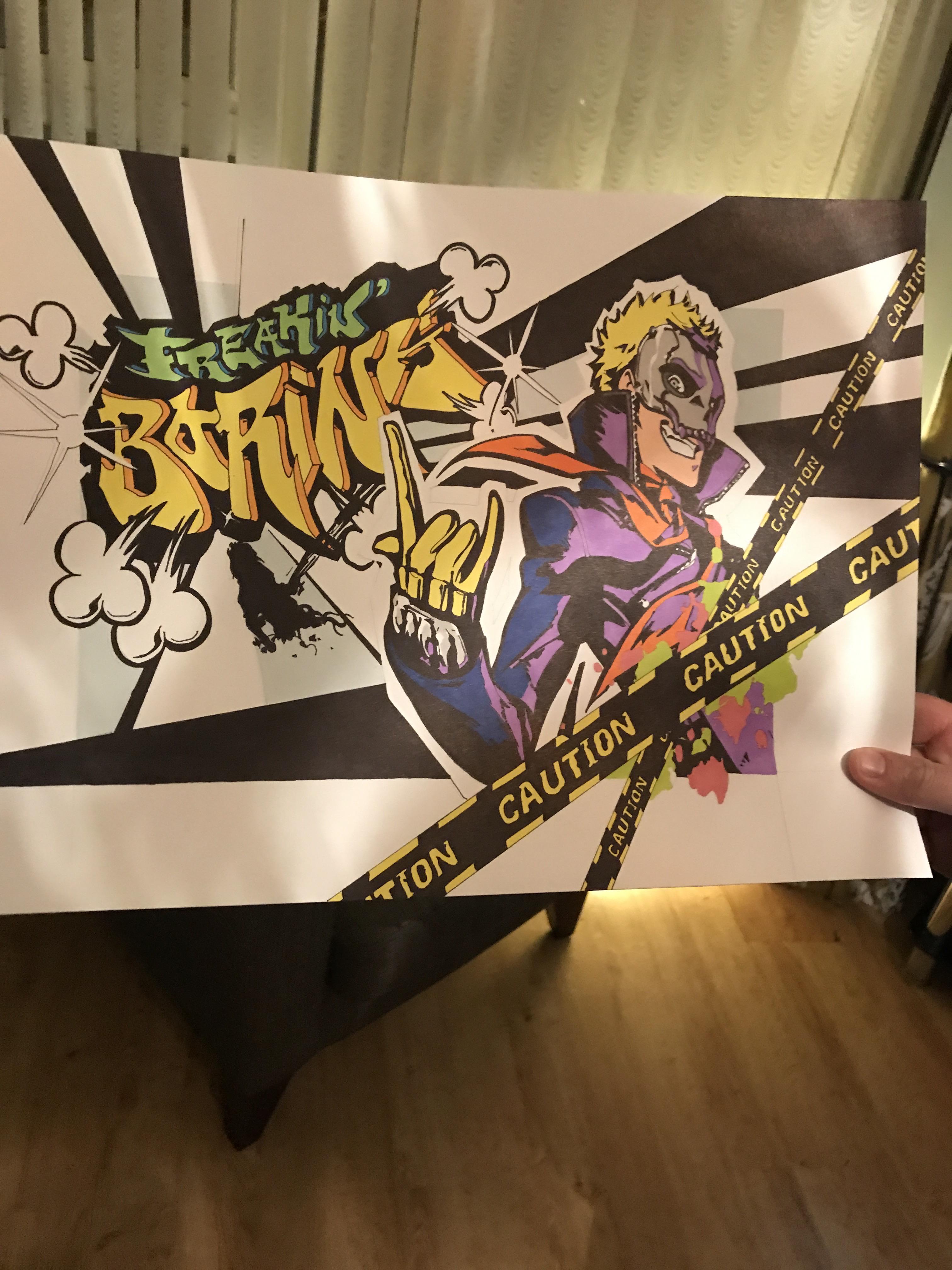 I drew the Ryuji All-Out Attack | Scrolller