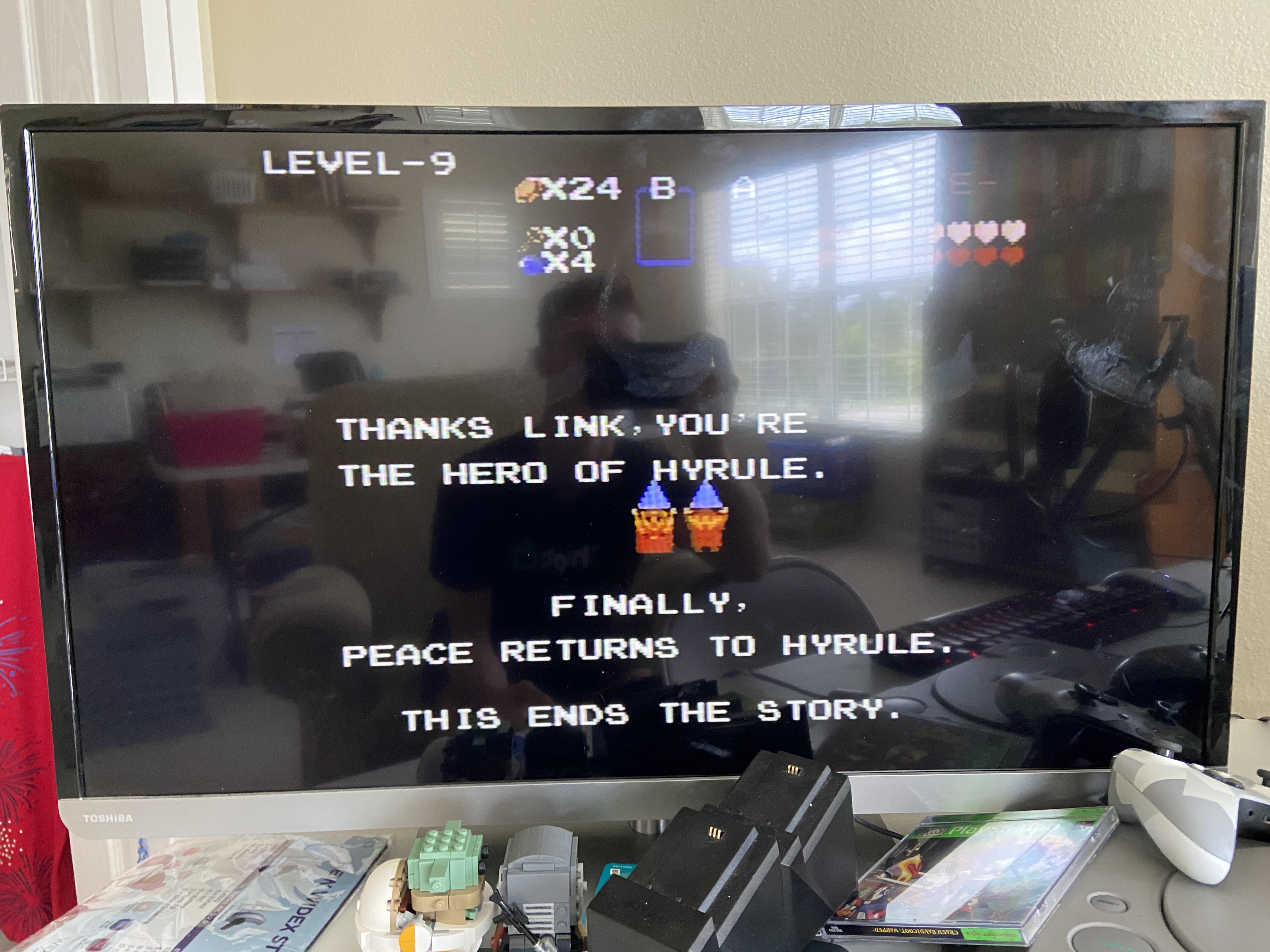 I finally beat Ganon! First NES game I’ve beat. | Scrolller