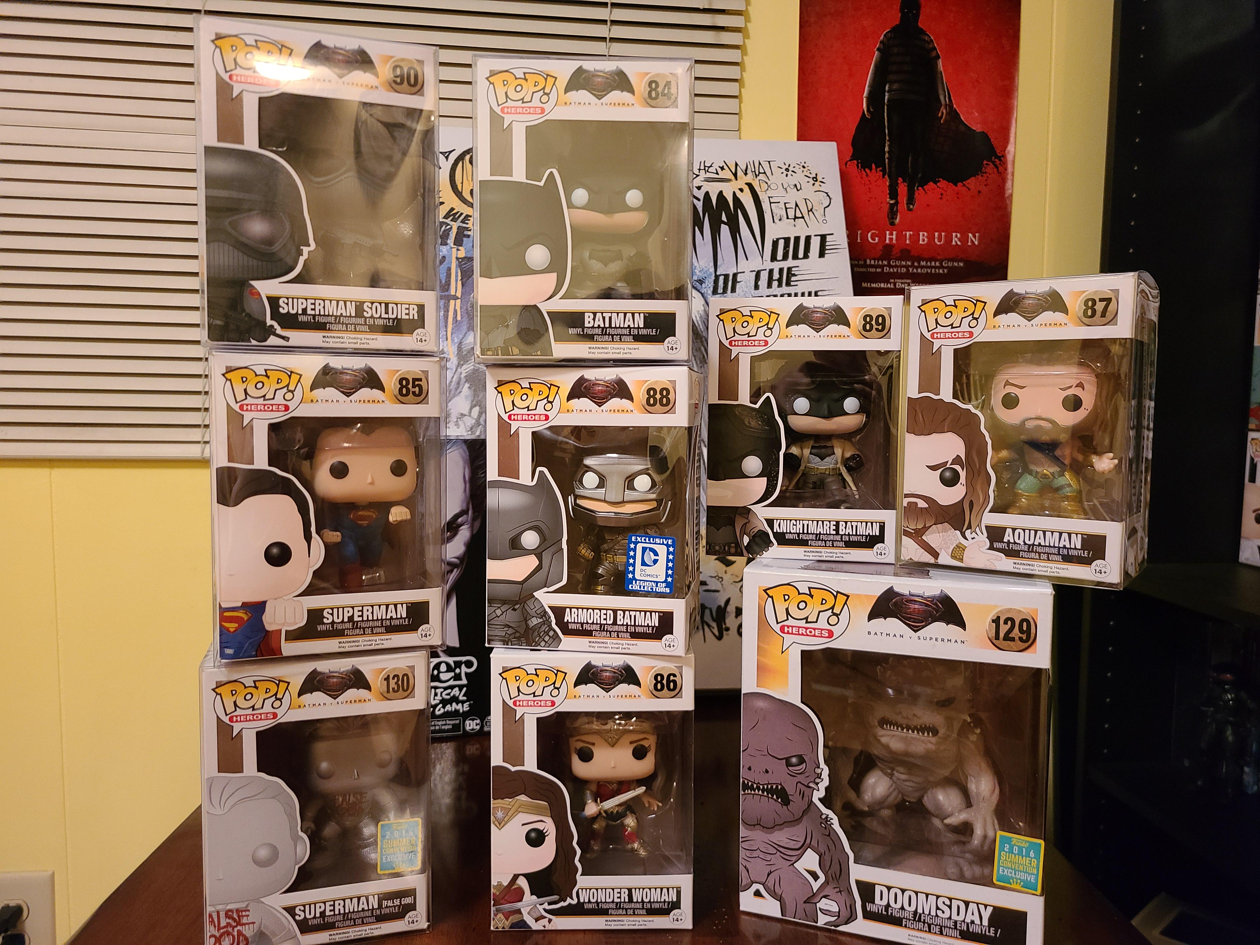 I finally completed my Batman V Superman Collection! | Scrolller