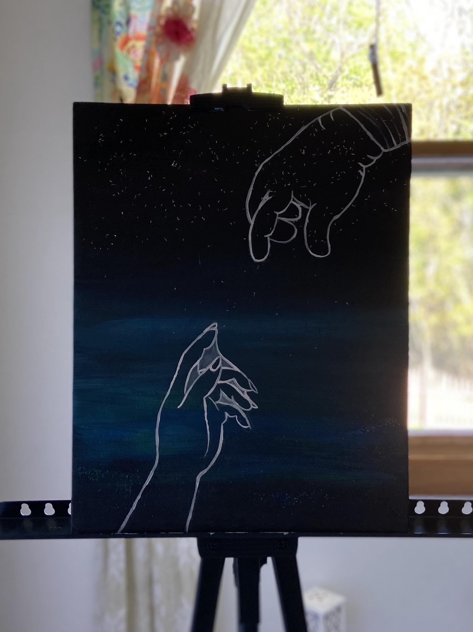 I finally finished my Cosmonaut Painting! | Scrolller