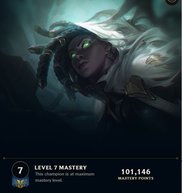 I finally got 100k mastery points on Senna Yesterday! | Scrolller