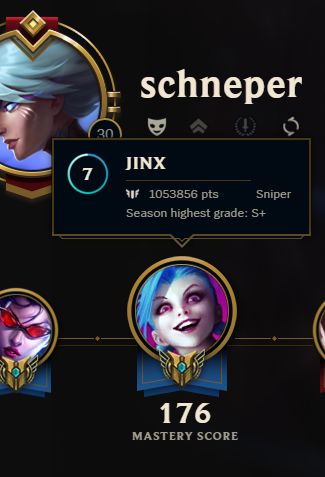 I finally hit 1 Mio. Mastery Points with Jinx =) | Scrolller