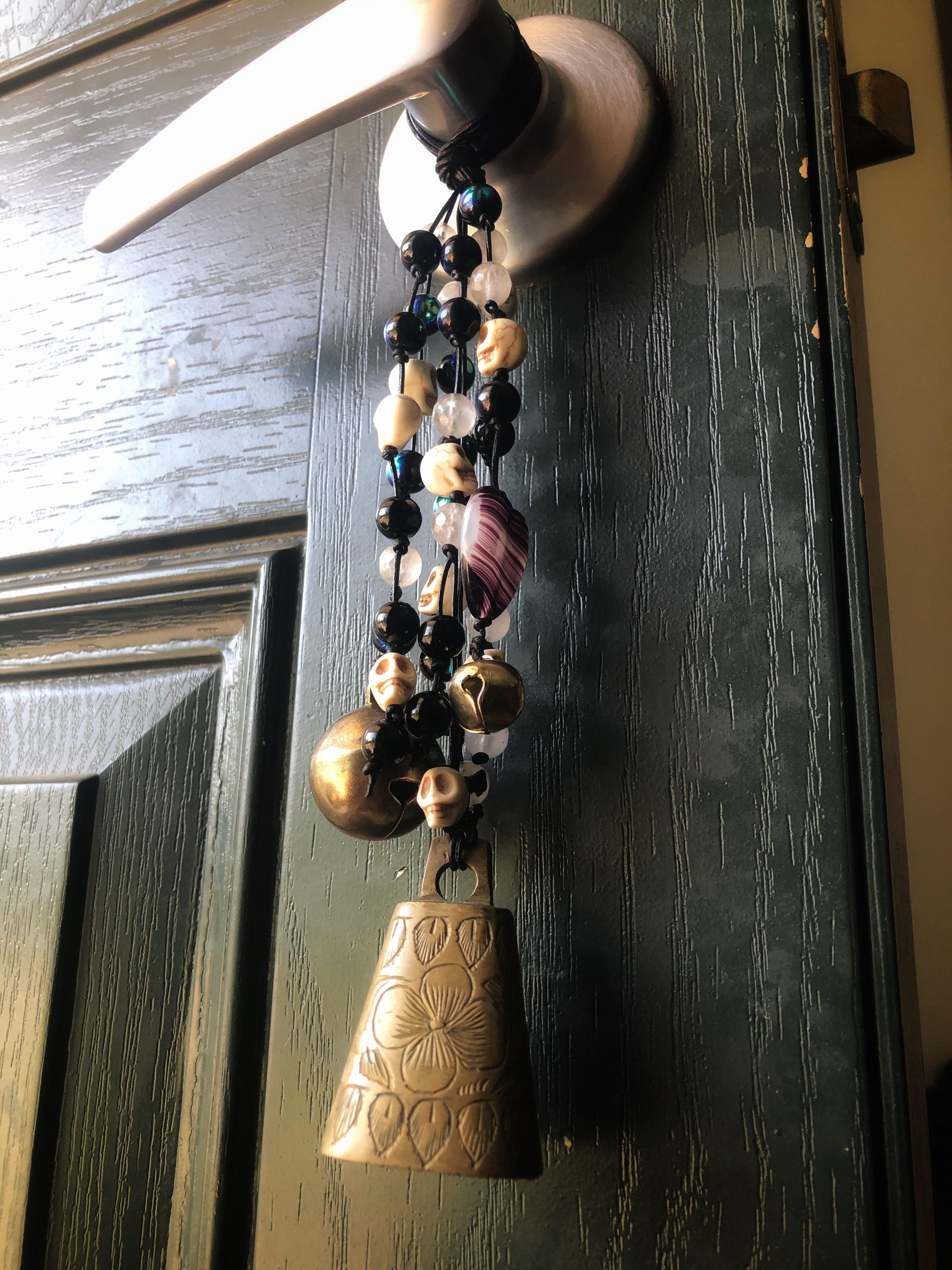 I finally tied up my front door “witch bells” | Scrolller