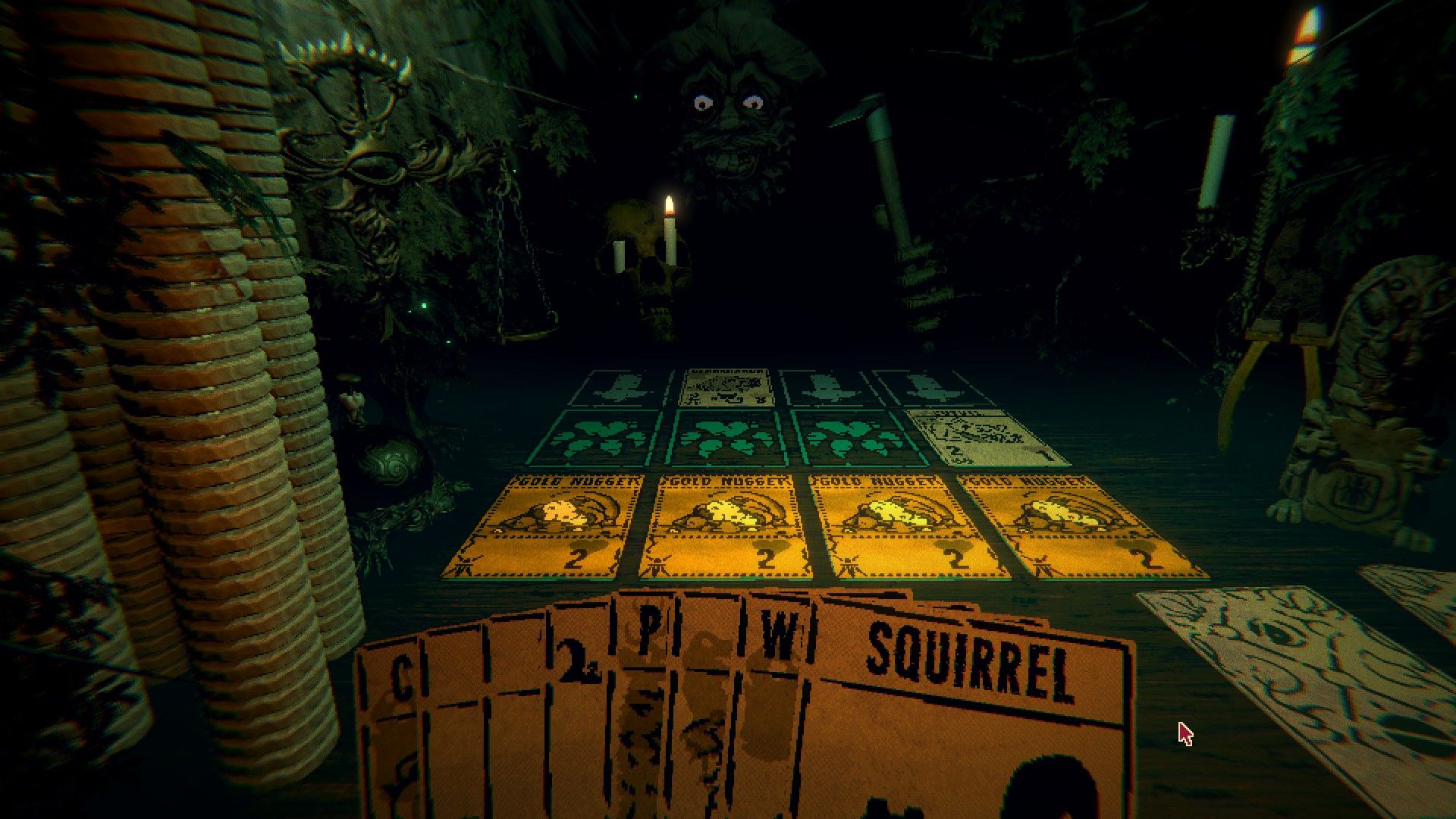 I got a Totem that made cards loop in my hand. There's apparently no end to colecting bones ...