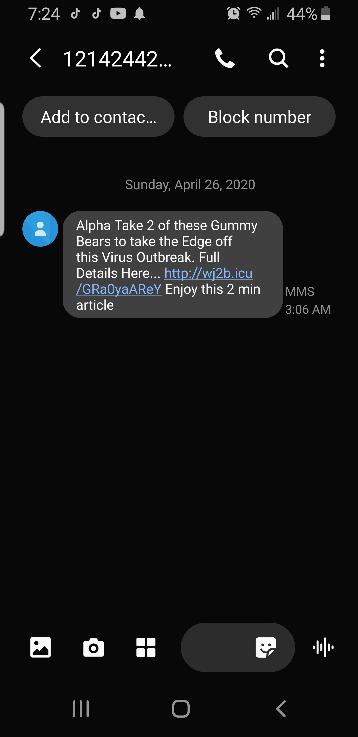 I got this text message and I am really confused | Scrolller