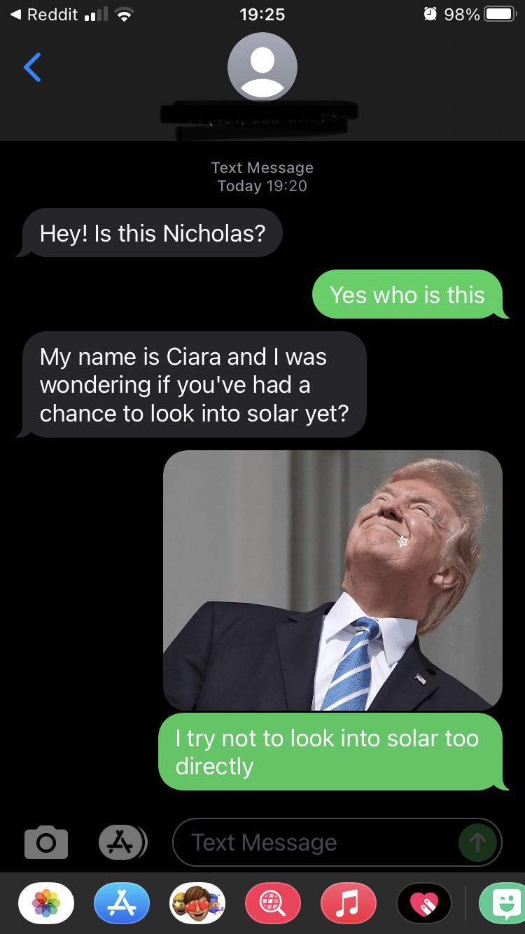 I guess Ciara didn’t appreciate a good joke. | Scrolller