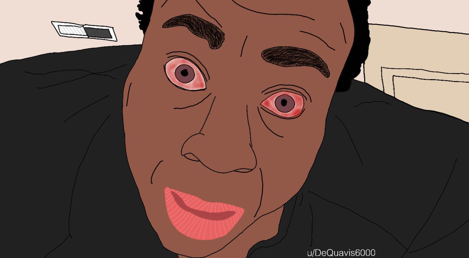 “I hate you, i really do” - fan art of our savior EDP445 by me | Scrolller