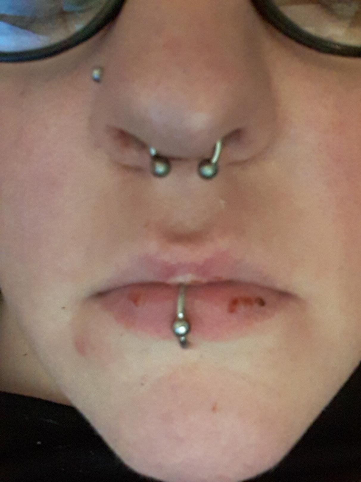 I have a funny nose but does septum looks okay? | Scrolller