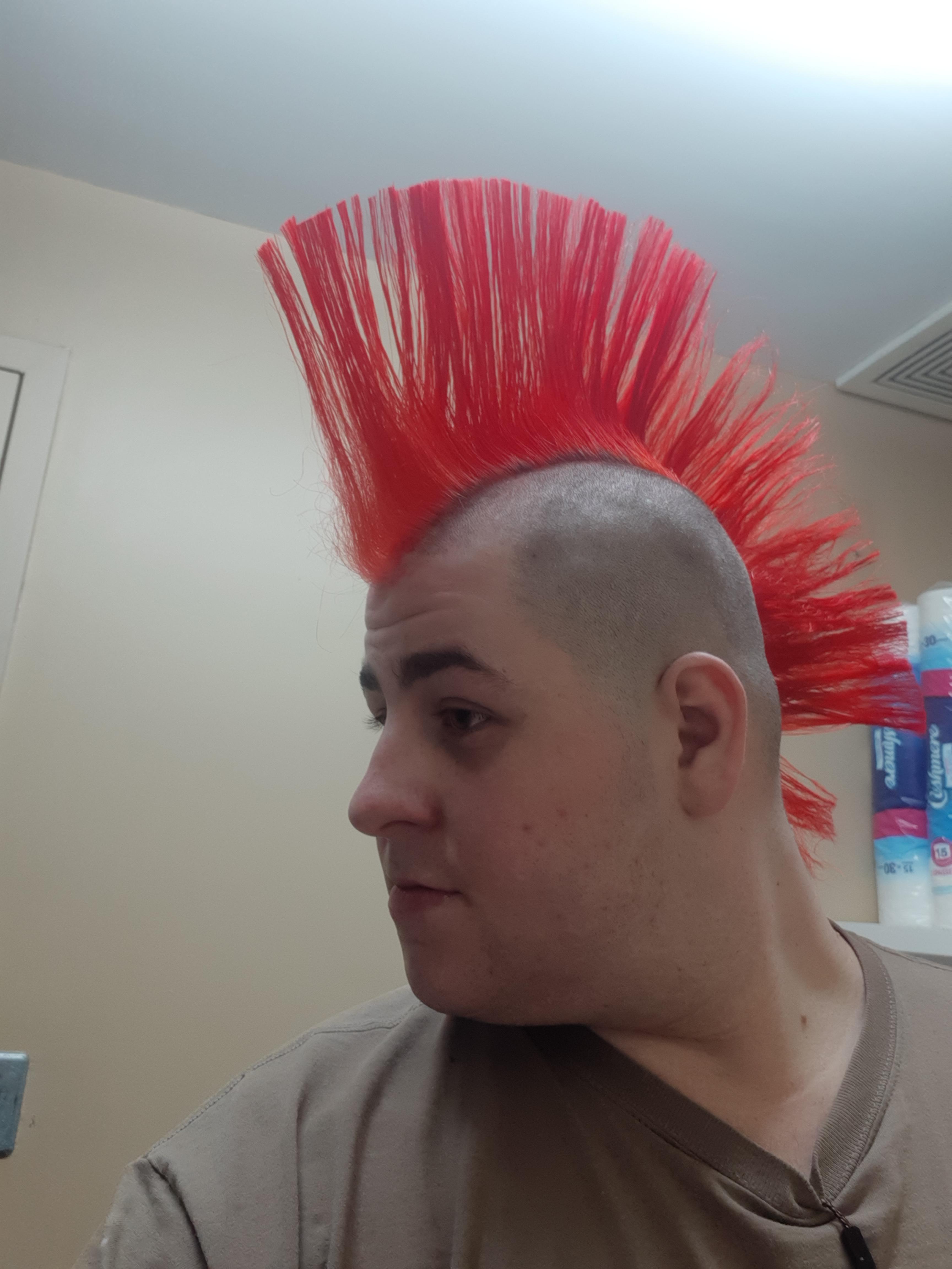I have a sick ass mohawk. | Scrolller