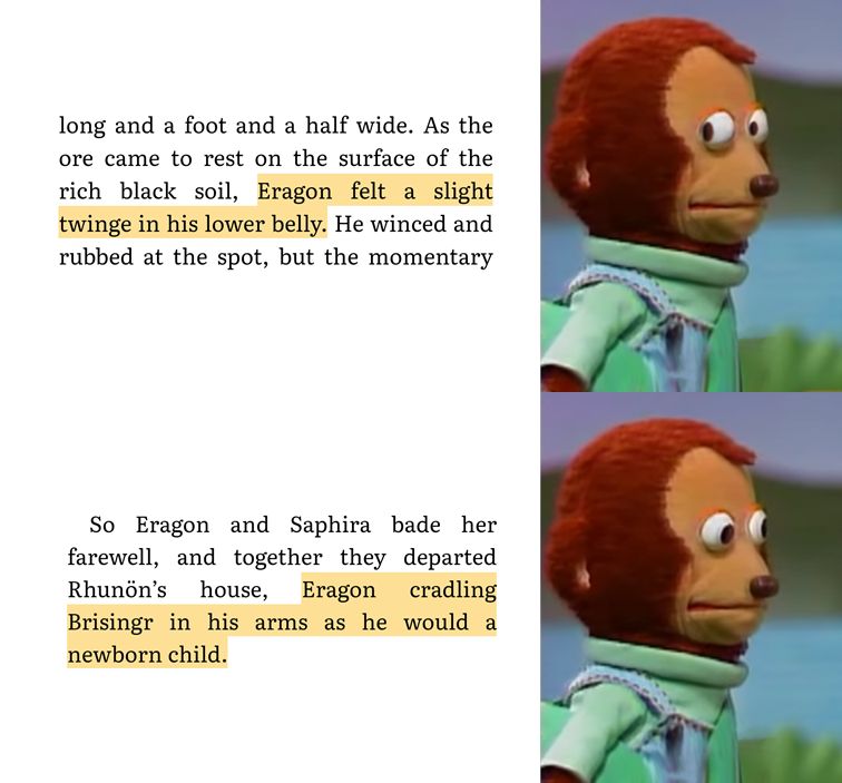 I have been rereading the series and stumbled over some interesting ...