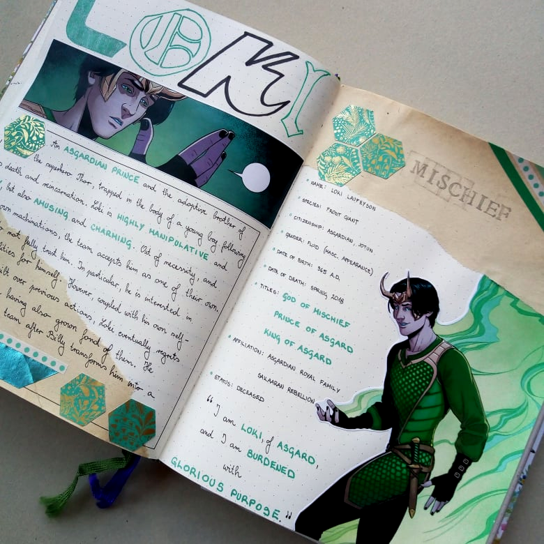 I have some pages free on the back of my bujo, so I decided to try some scrapbooking! | Scrolller