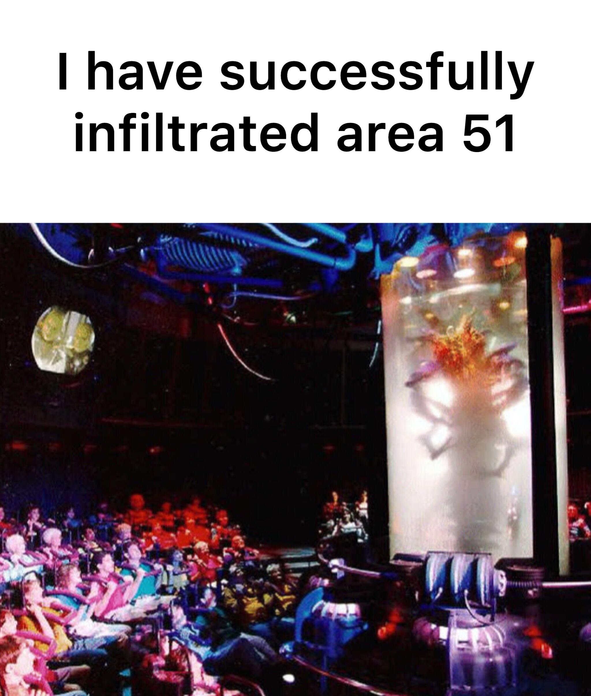 I have successfully snuck into Area 51 | Scrolller