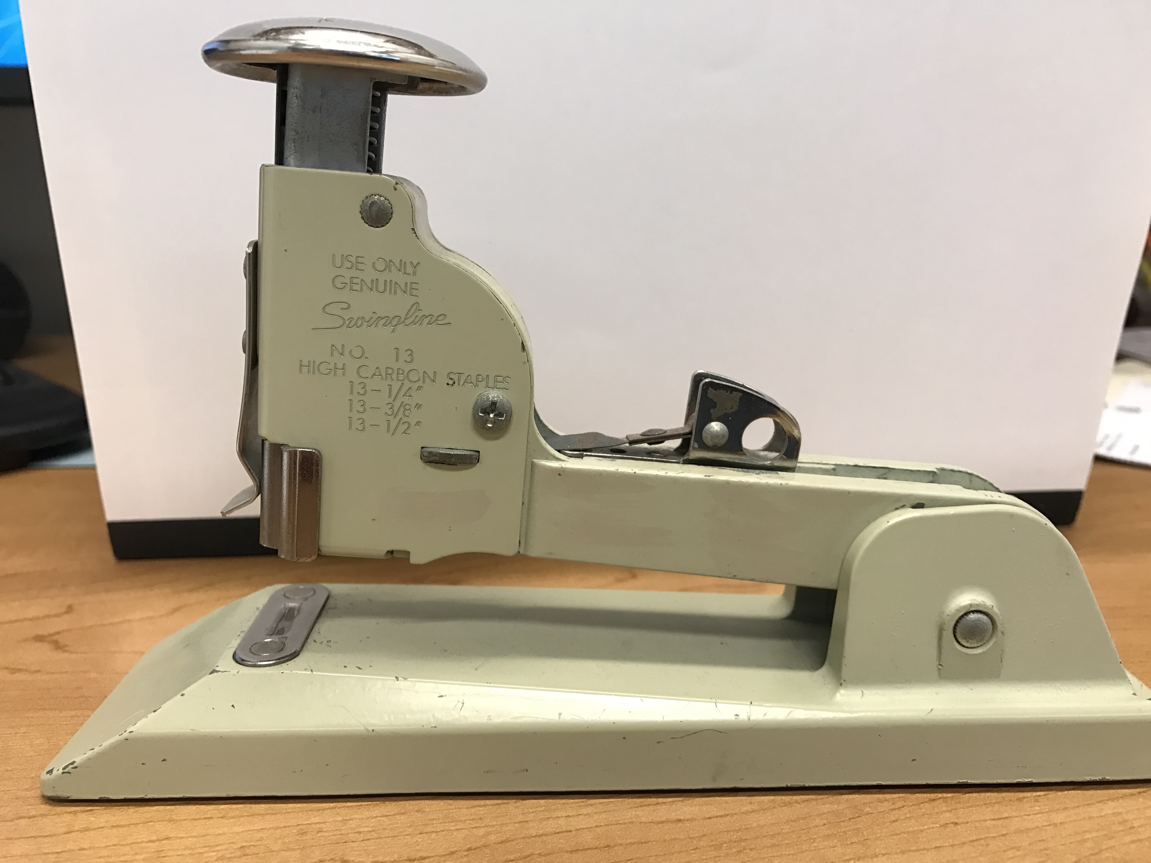 I heard we like staplers. So here is my Swingline stapler. | Scrolller