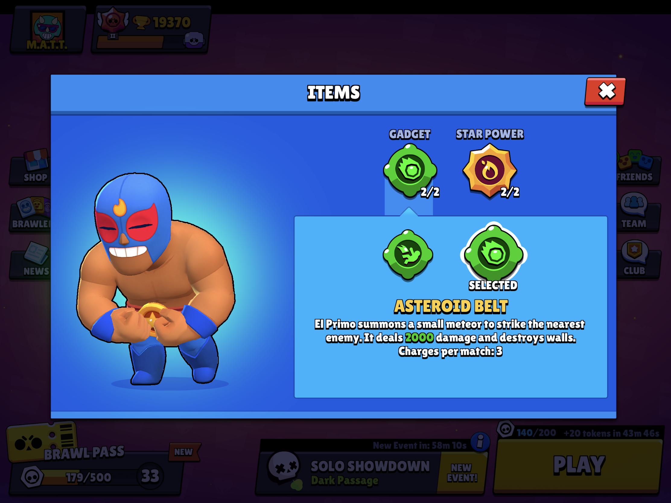 I hope brawl stars can use this selection features in friendly battle and power play too. It’s a ...