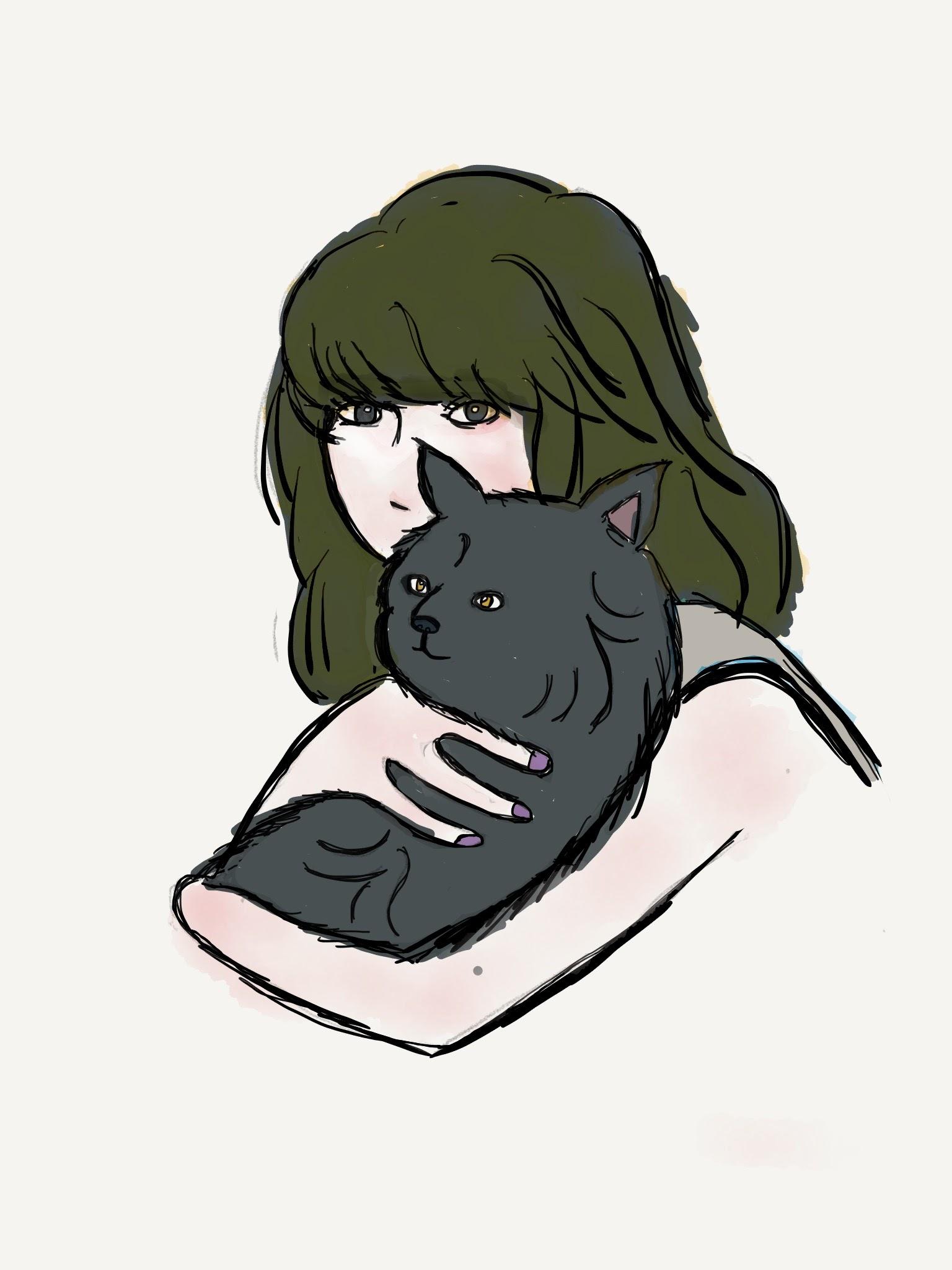 I just made a sketch of my favorite photo of Aimer | Scrolller