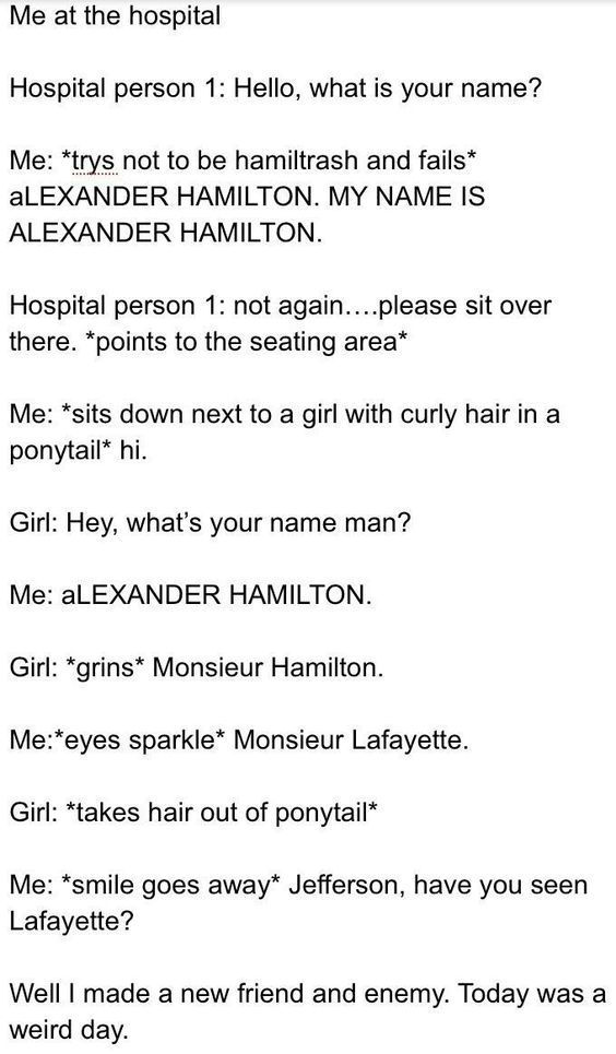 I like Hamilton but this is uh | Scrolller