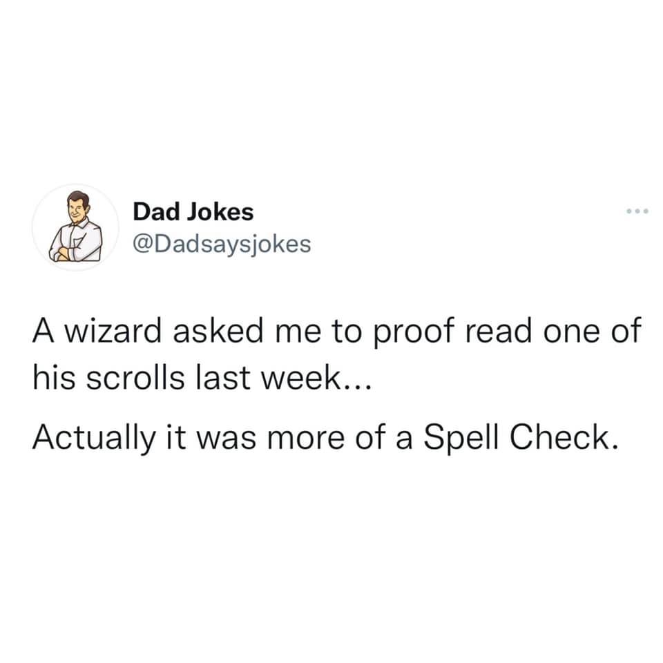 I love dad jokes. | Scrolller