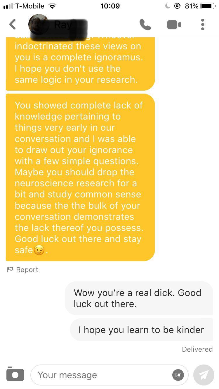 I love meeting “smart guys” on Bumble. | Scrolller