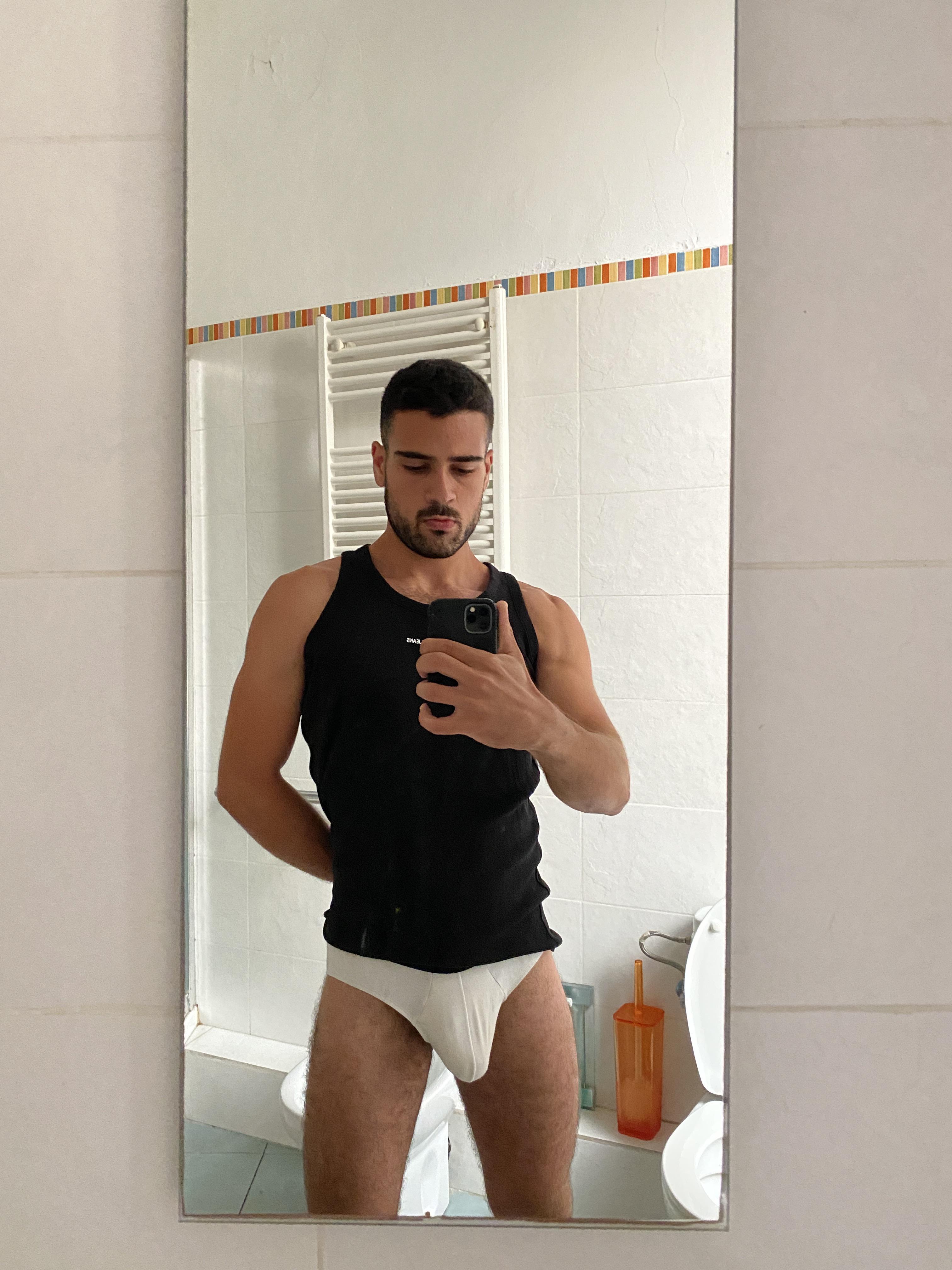 I love wearing white briefs | Scrolller
