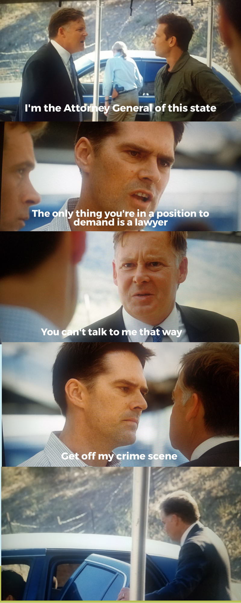 I love when Hotch is all badass | Scrolller