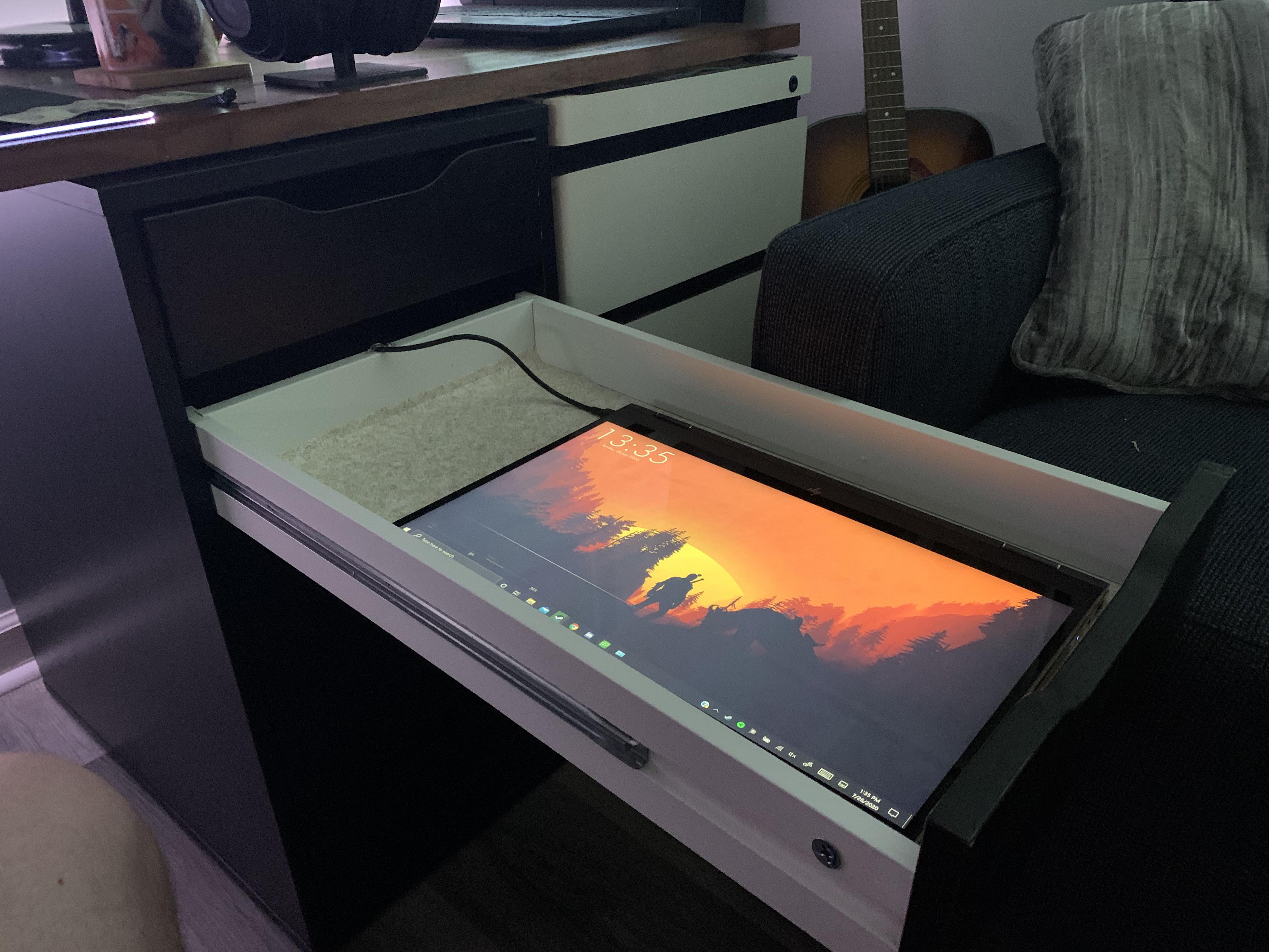 I’m proud of my hideaway portable battlestation | Scrolller